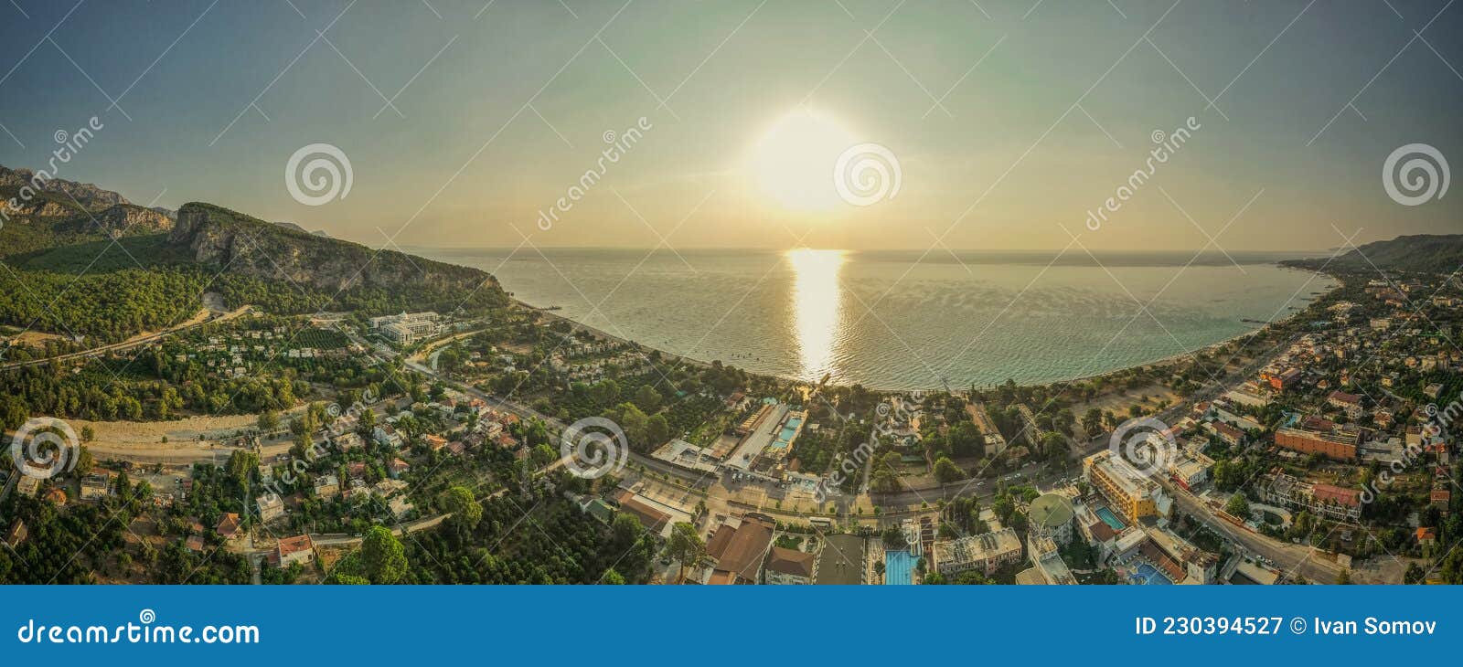 Beldibi Resort Village in Turkey Stock Image - Image of stone, house ...