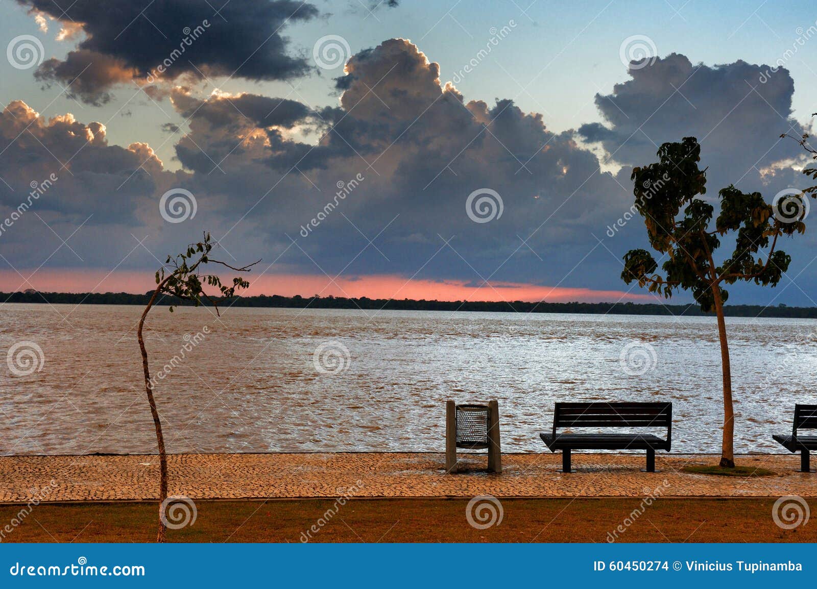 Belem of Para, Brazil stock photo. Image of sundown, evening - 60450274