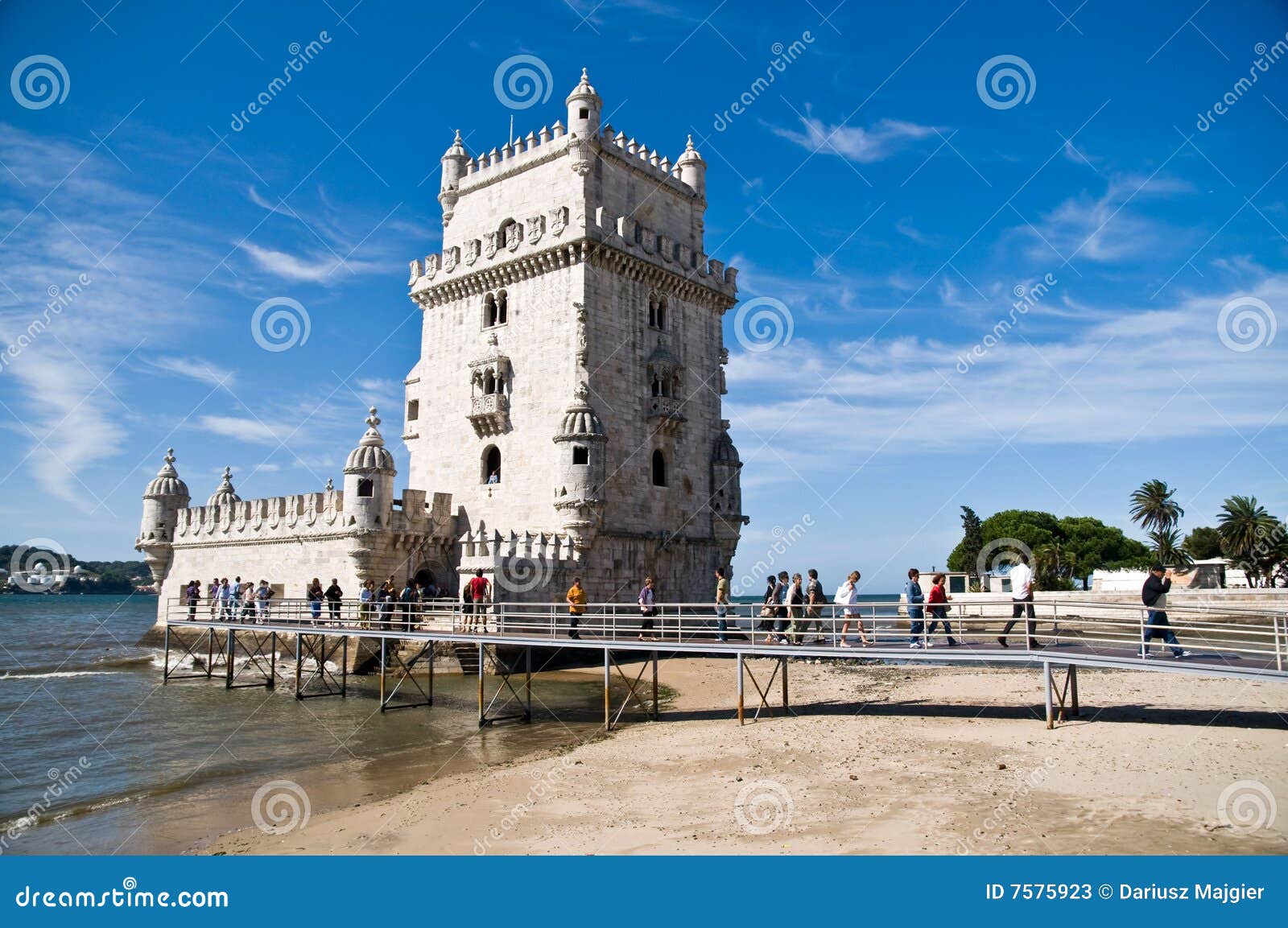 BELEM TOWER (Torre De Belem), Lisbon, Portugal Editorial Stock Photo ...