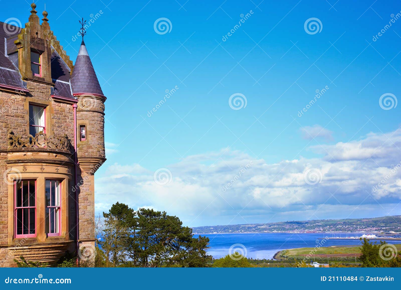 Belfast Castle stock photo. Image of stairway, famous - 21110484