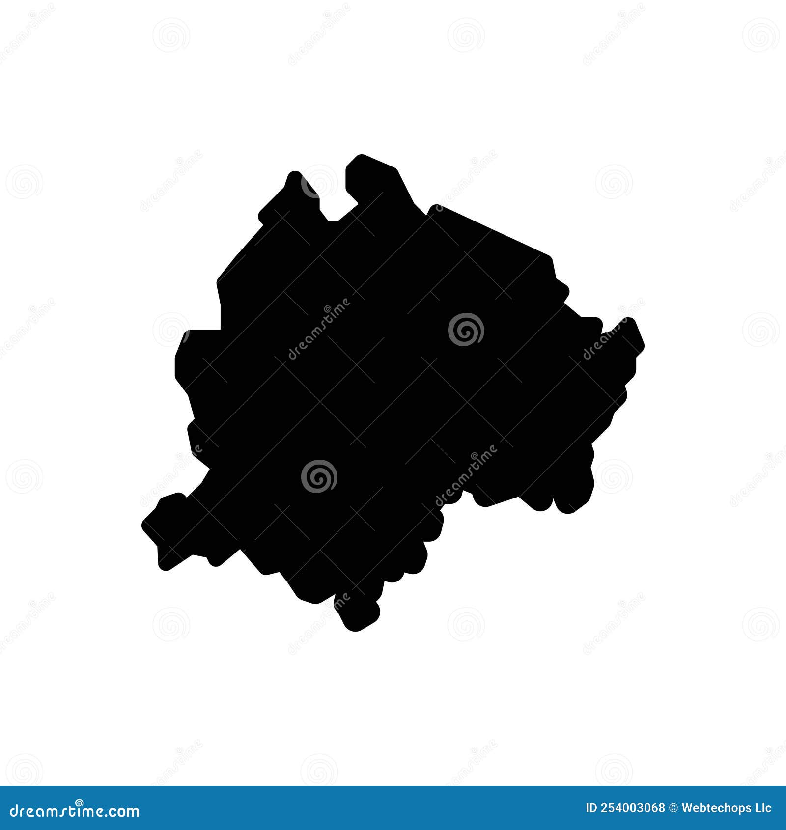 Black Solid Icon for Belfast, Country and Ireland Stock Illustration ...