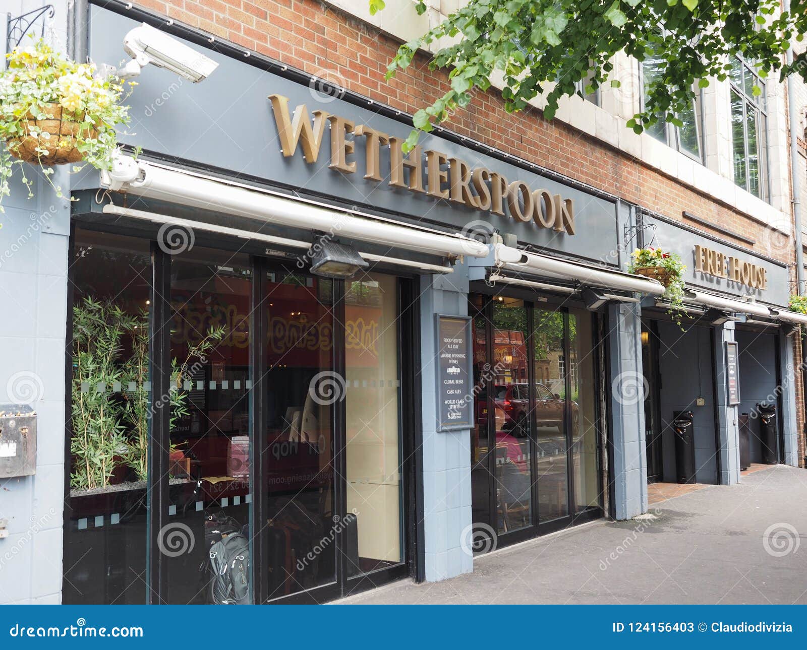 Wetherspoon pub in Belfast editorial stock photo. Image of architecture ...