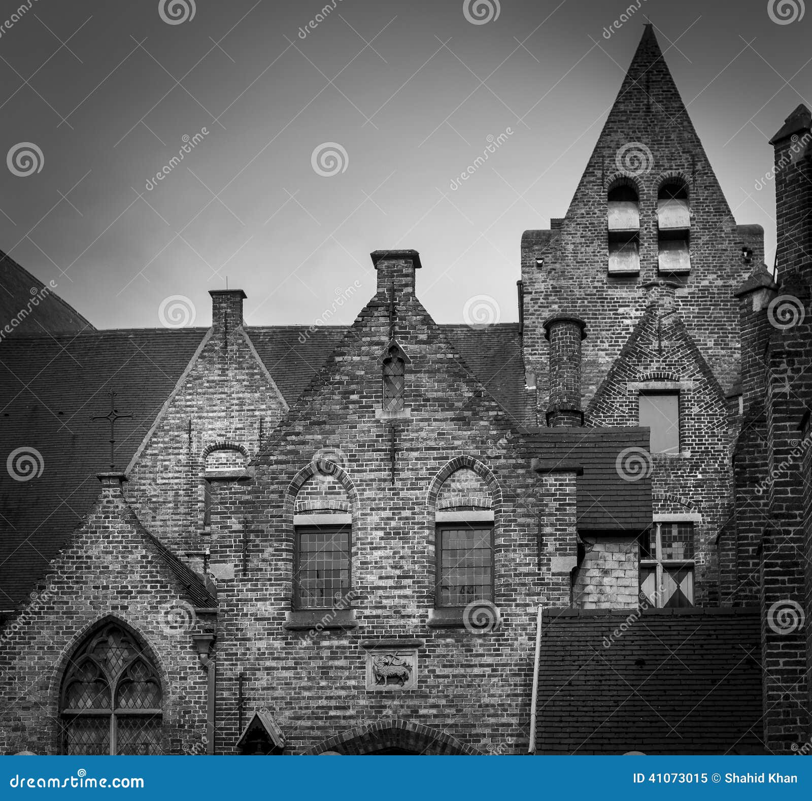Belgian architecture stock image. Image of belgium, gothic - 41073015