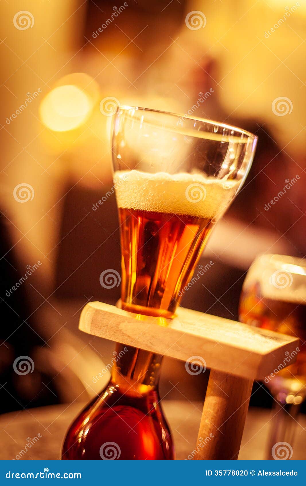 Belgian beer stock photo. Image of alcohol, macro, closeup - 35778020