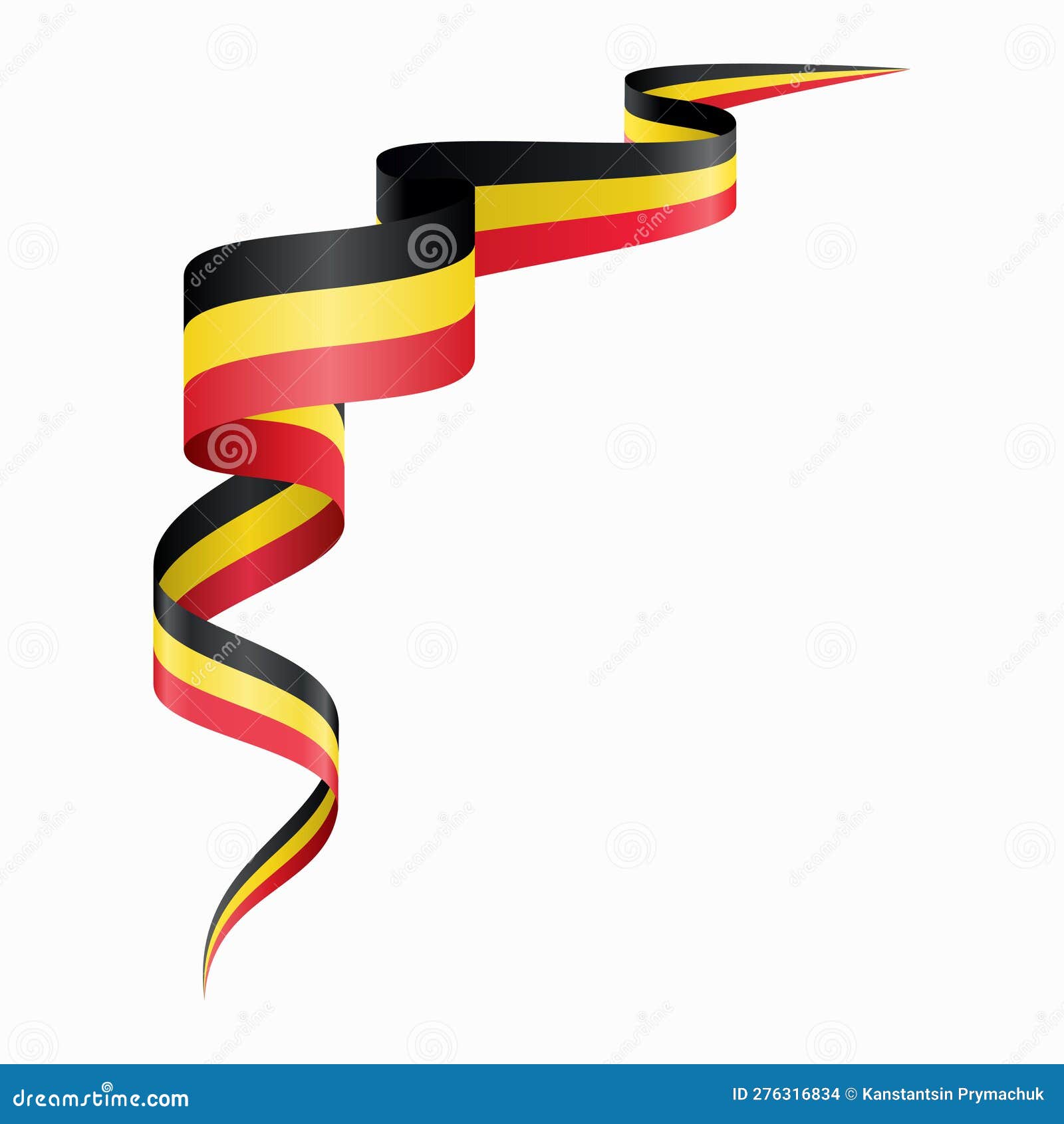 Belgian Flag Wavy Abstract Background. Vector Illustration. Stock ...