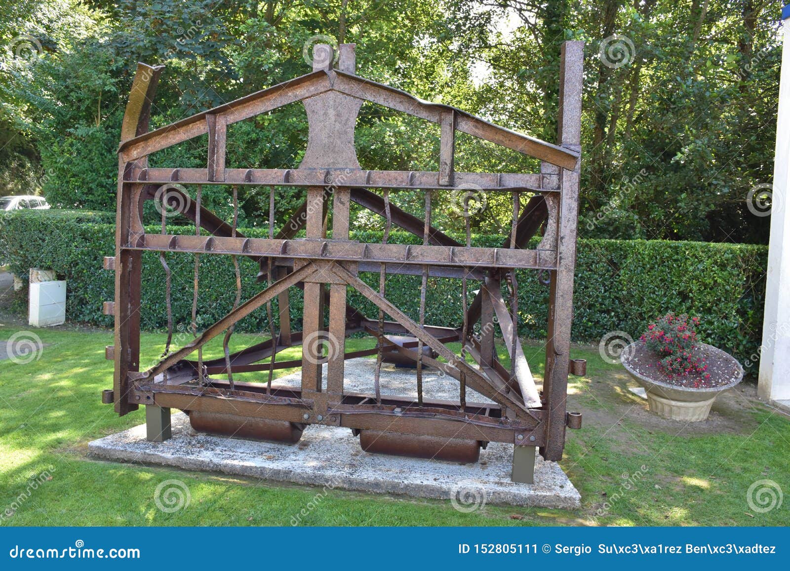 Belgian gate editorial photo. Image of door, system - 152805111