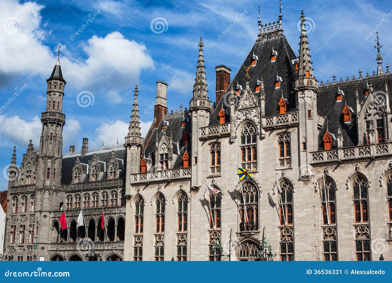 Belgian house stock image. Image of house, gothic, roof - 36536331
