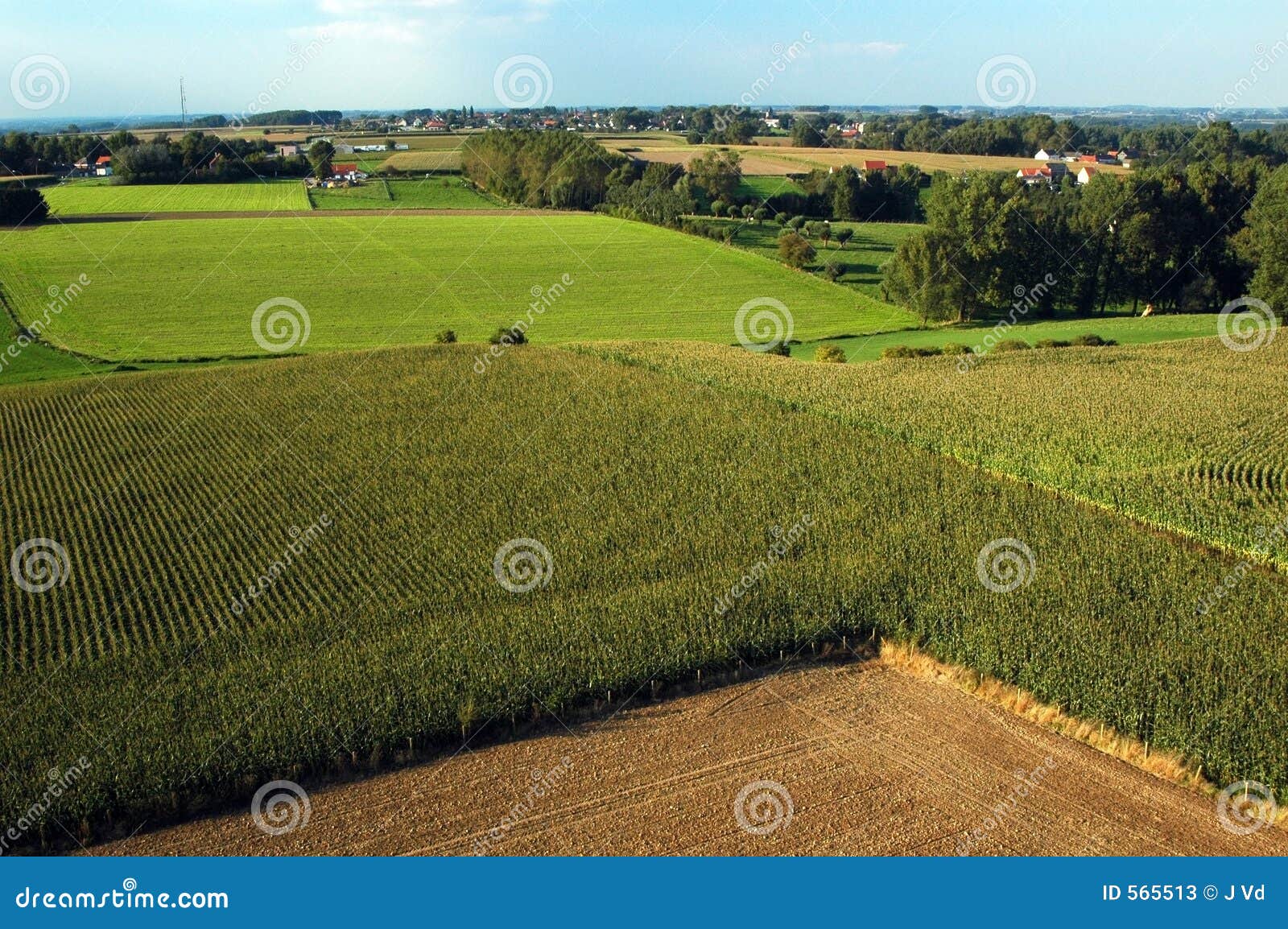 Belgian Landscape stock image. Image of wallpaper, silo - 565513