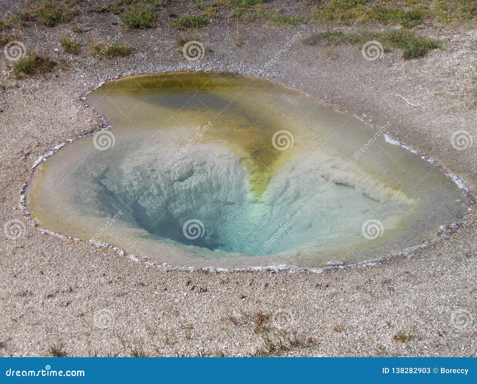 Belgian Pool is a Hot Spring in the Upper Geyser Basin of Yellowstone ...