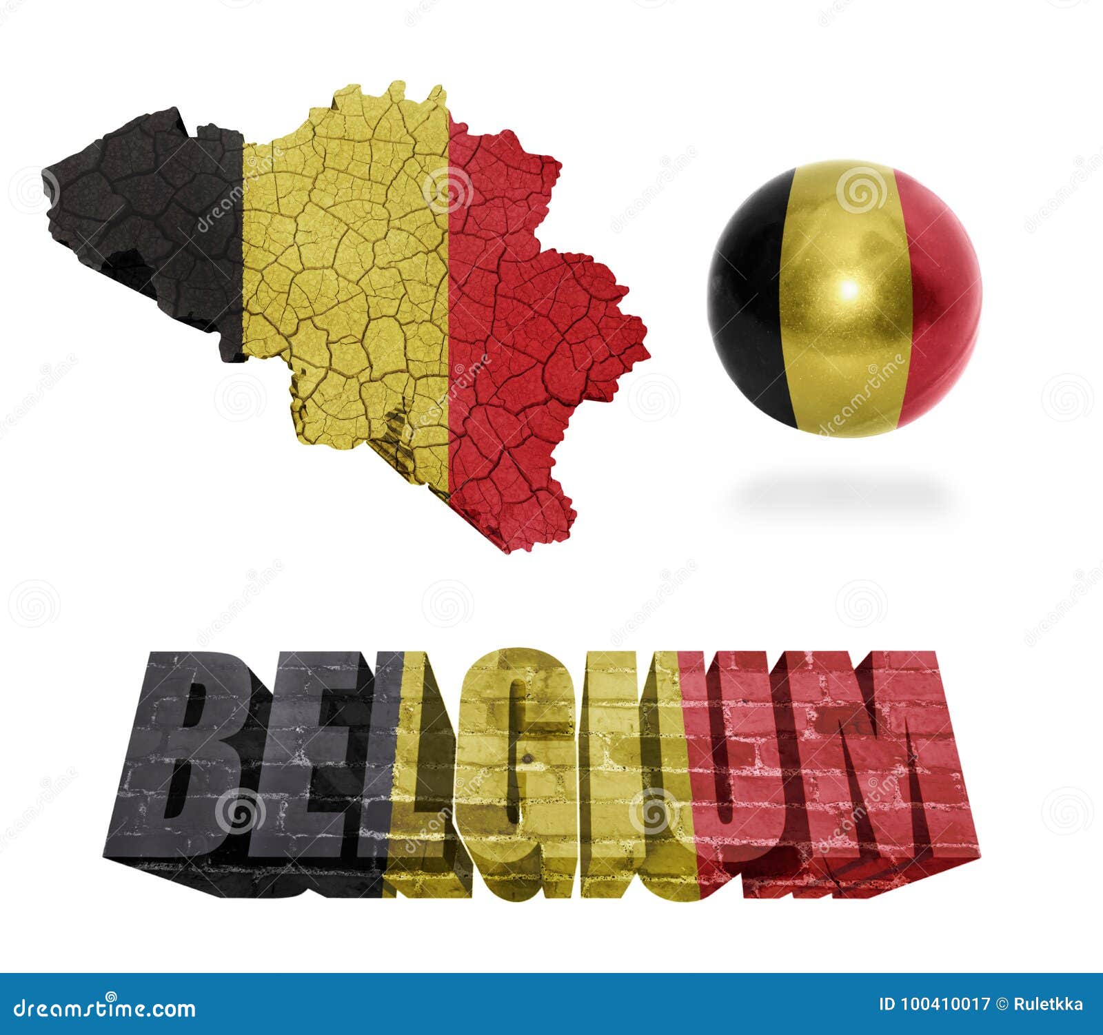 Belgian Symbols stock illustration. Illustration of blur - 100410017