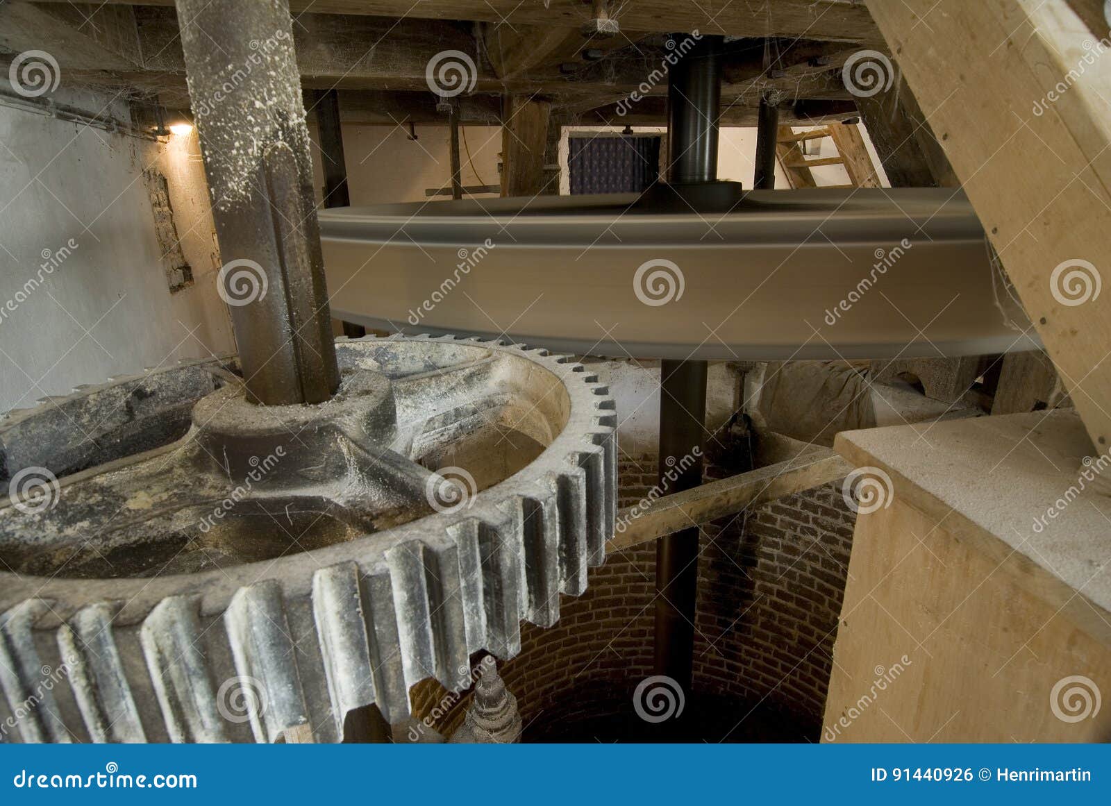 Belgian watermill interior stock photo. Image of mill - 91440926