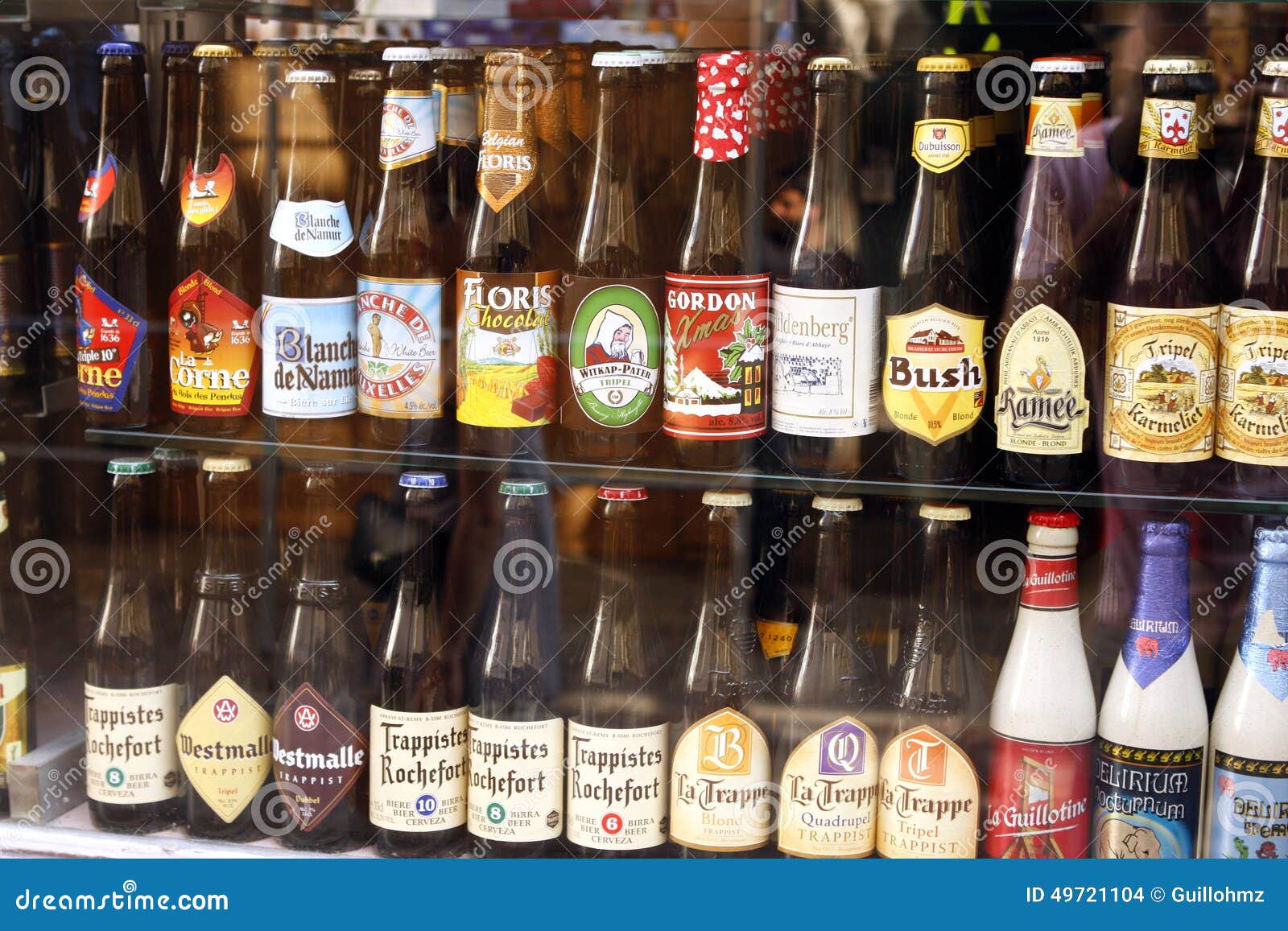 Belgien-Biere redaktionelles stockbild. Bild von variiert - 49721104