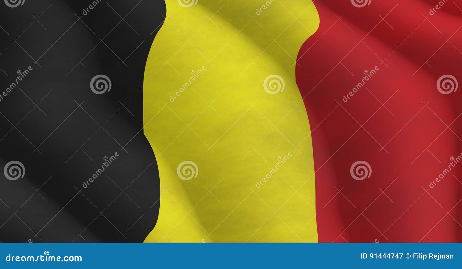 Belgische vlag stock illustratie. Illustration of belgië - 91444747
