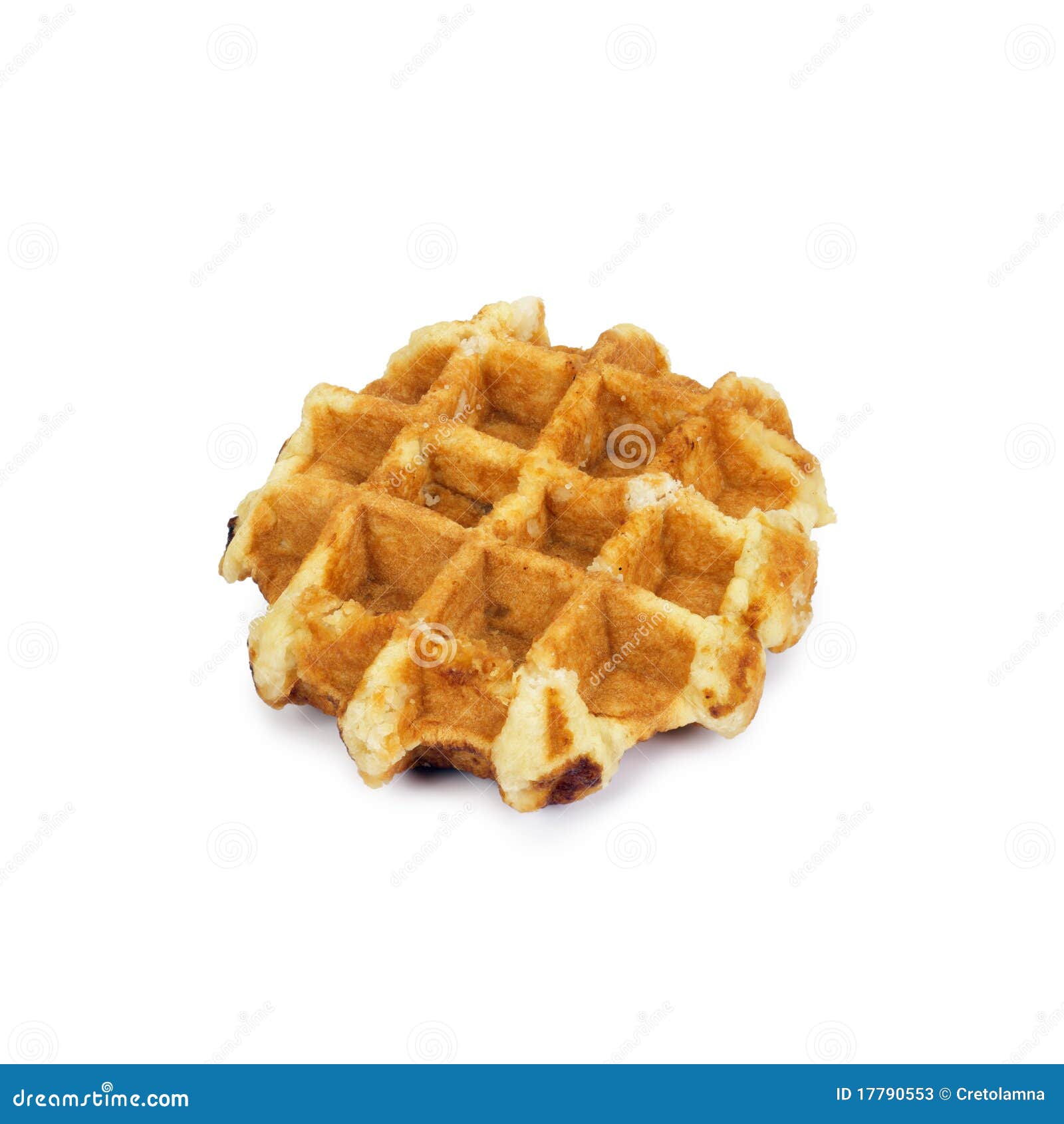 Belgische wafel. stock afbeelding. Image of belgisch - 17790553