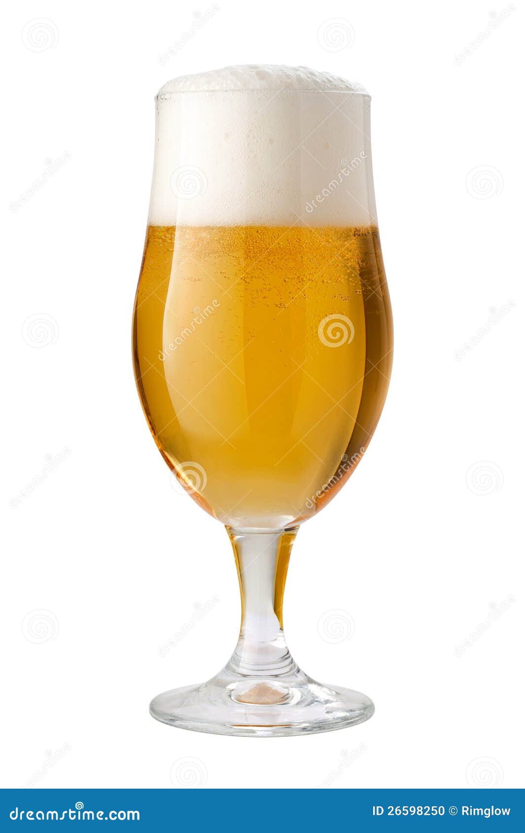 Belgisches Ale (Bier) Trennte Stockfoto - Bild von reflexion ...