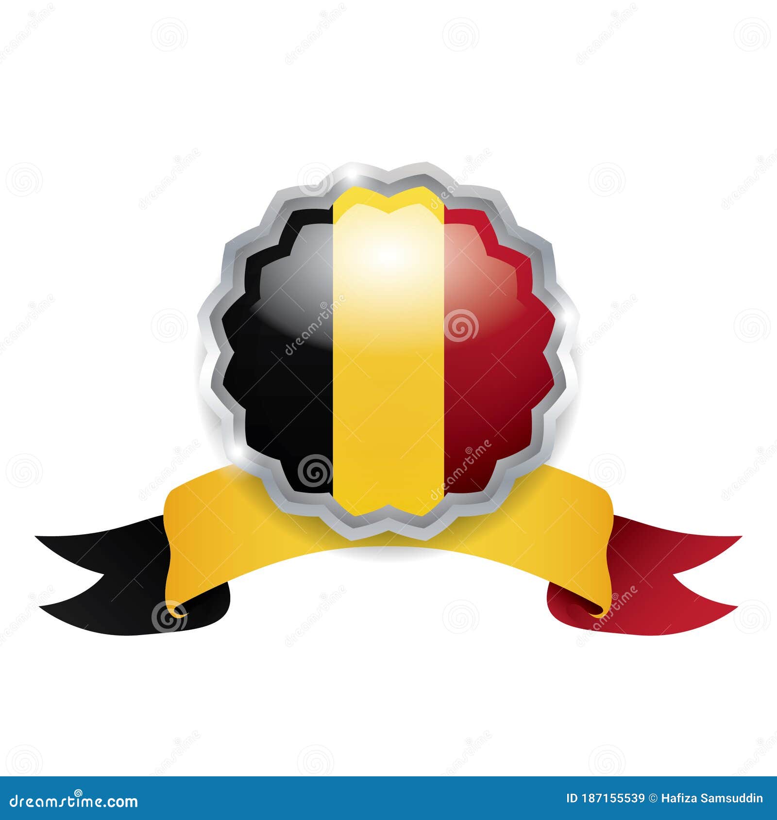 Belgium Badge. Vector Illustration Decorative Design Stock Vector ...