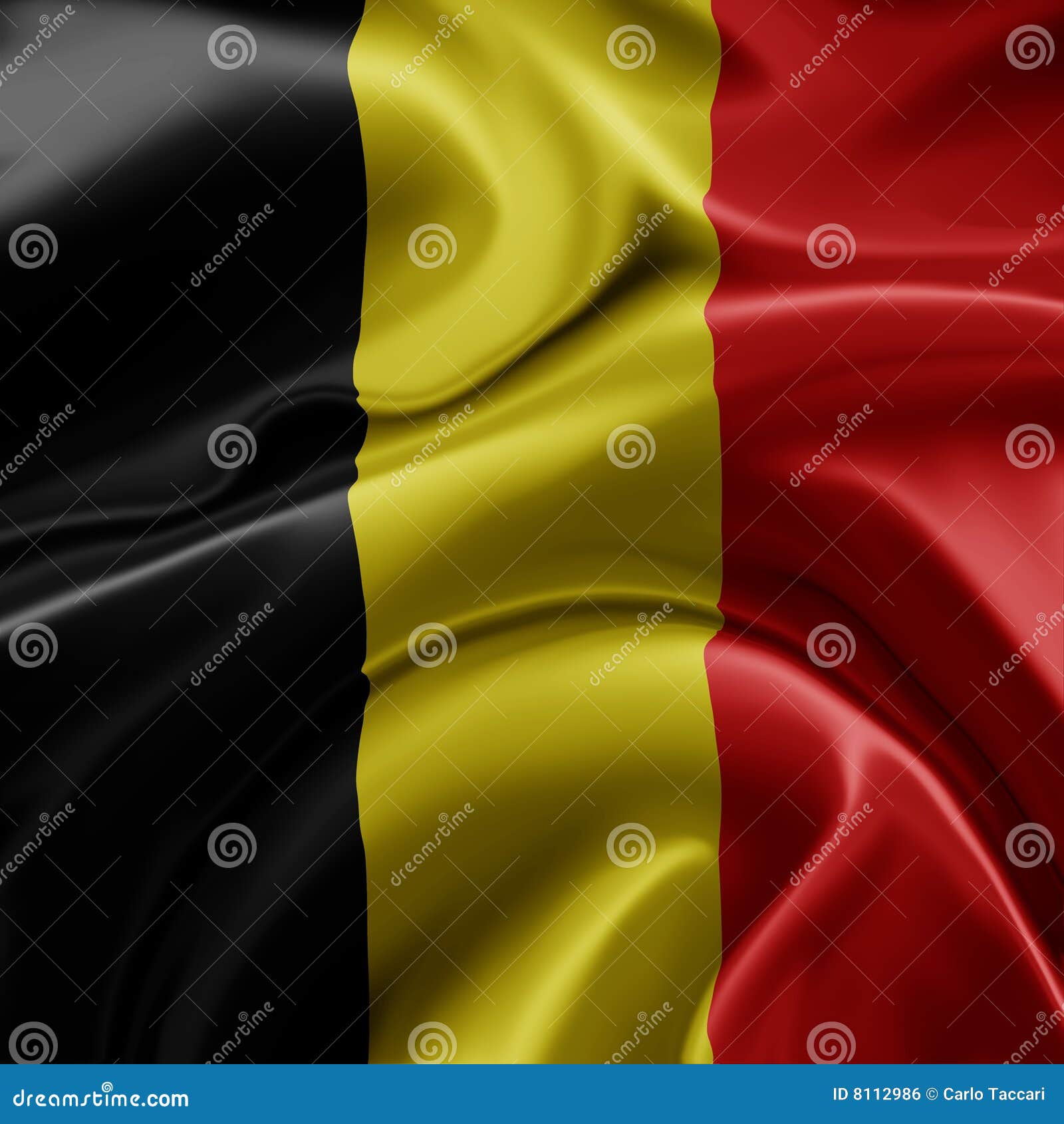 Belgium flag stock illustration. Illustration of patriotism - 8112986
