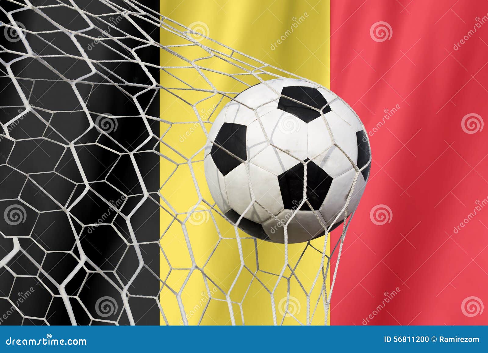 Belgium soccer ball stock photo. Image of euro, outdoors - 56811200
