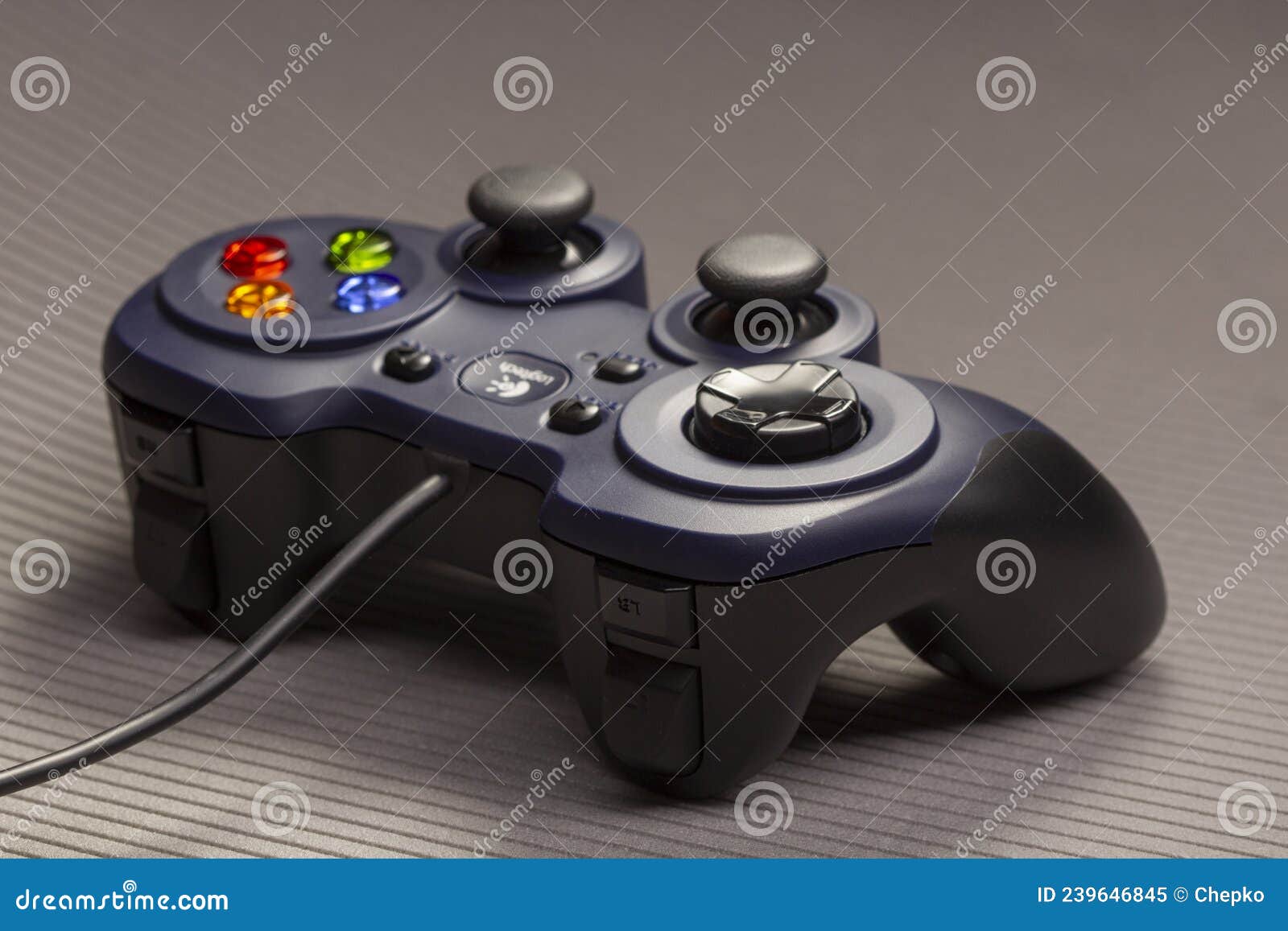 Belgorod , Russia - SPT 22, 2021: Game Pad Video Logitech Controller ...