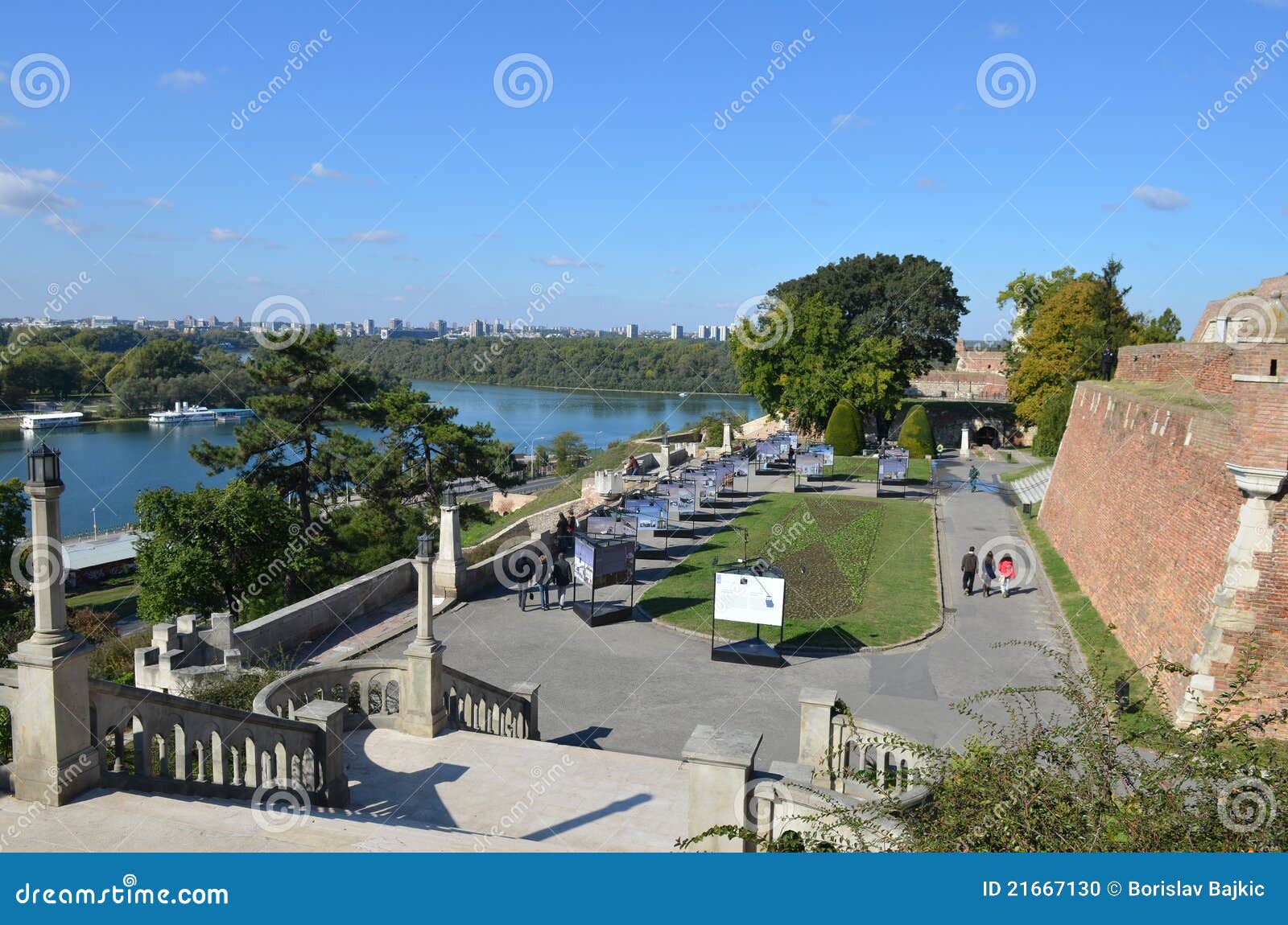 Belgrade castle editorial image. Image of travel, belgrade - 21667130
