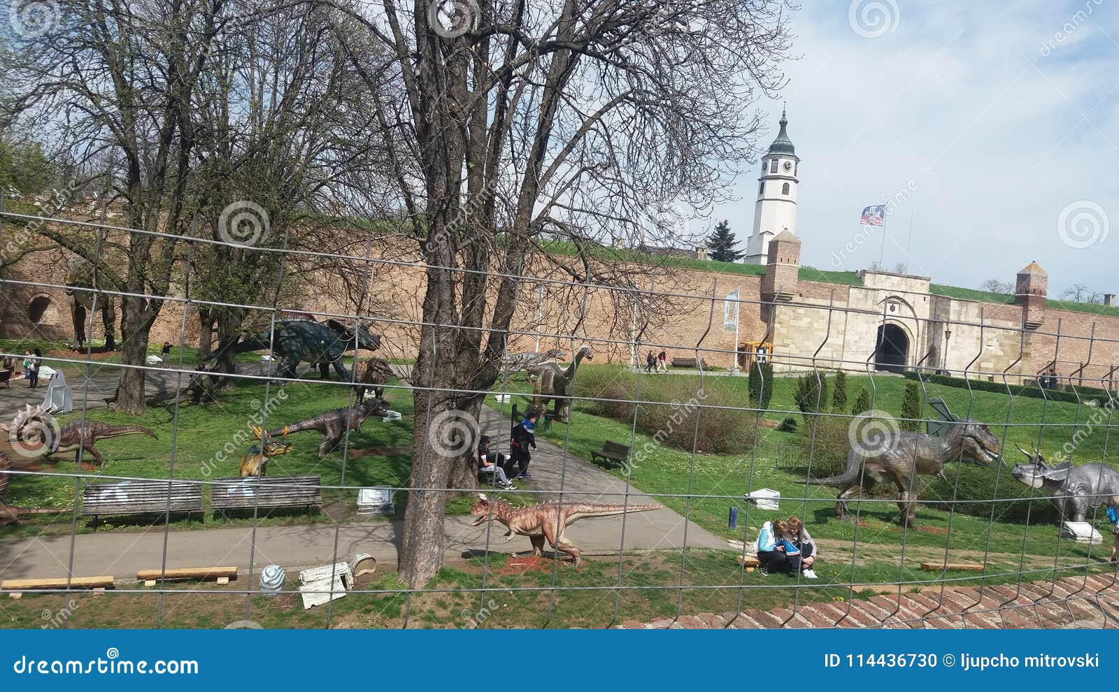 Belgrade Castle Jurasic Park Editorial Image - Image of inside, castle ...