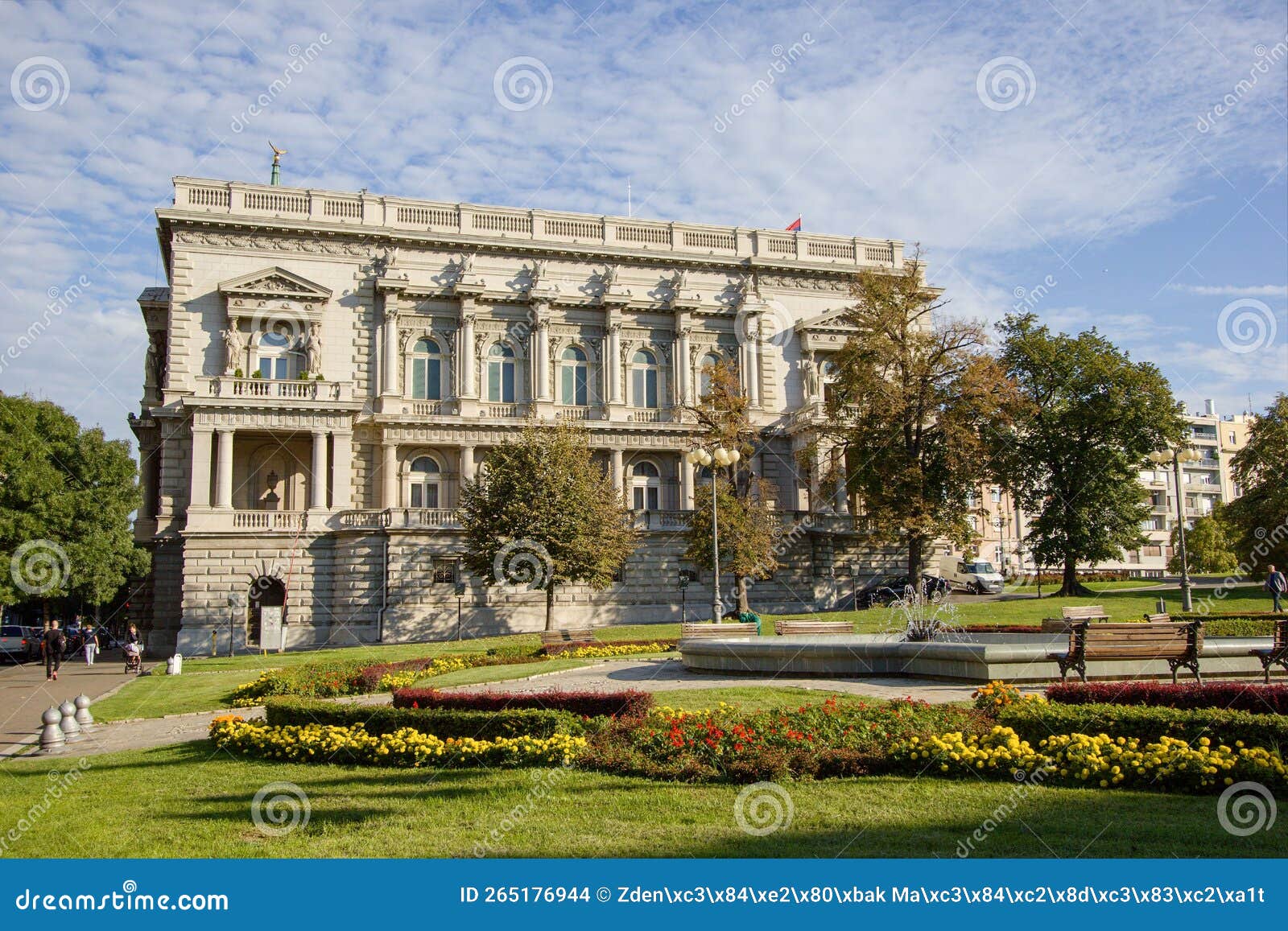 Belgrade City Assembly Building, Belgrade, Serbia Editorial Stock Image ...