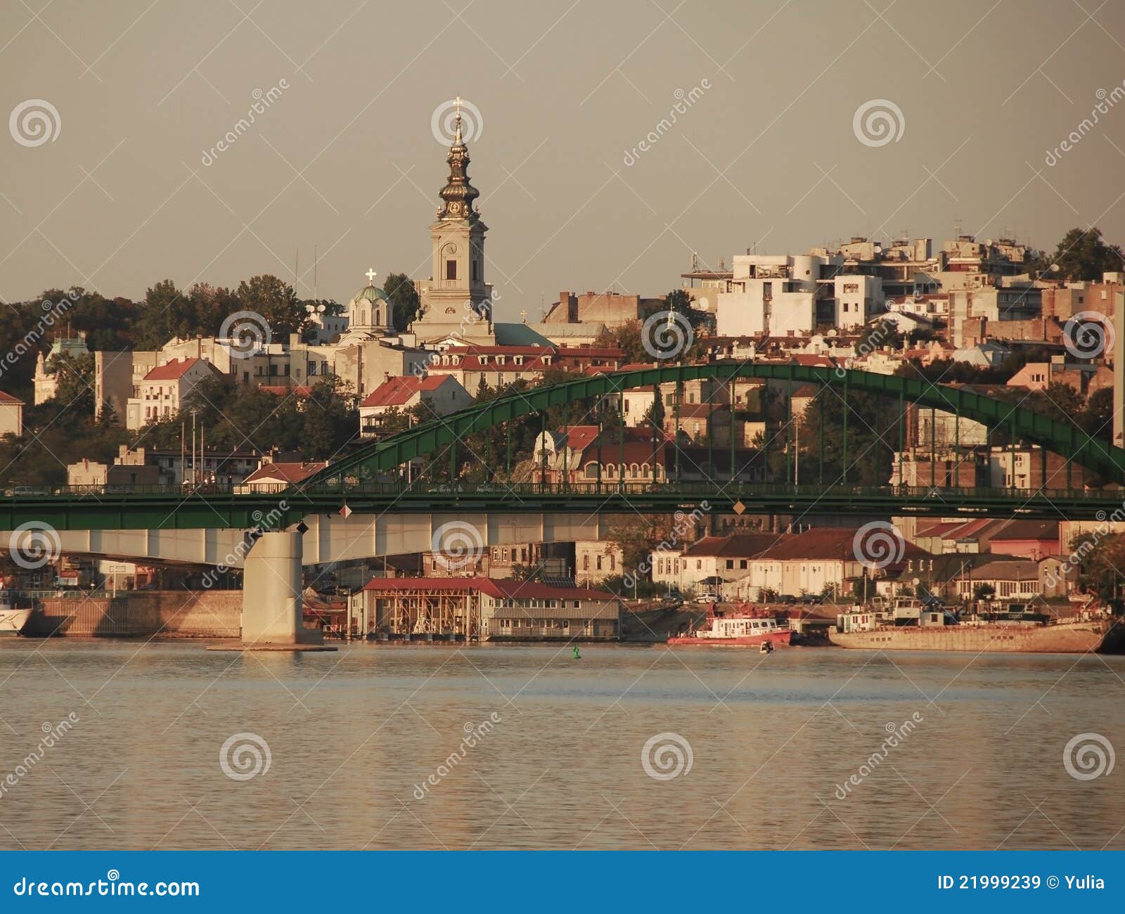 Belgrade cityscape stock image. Image of hill, outdoors - 21999239