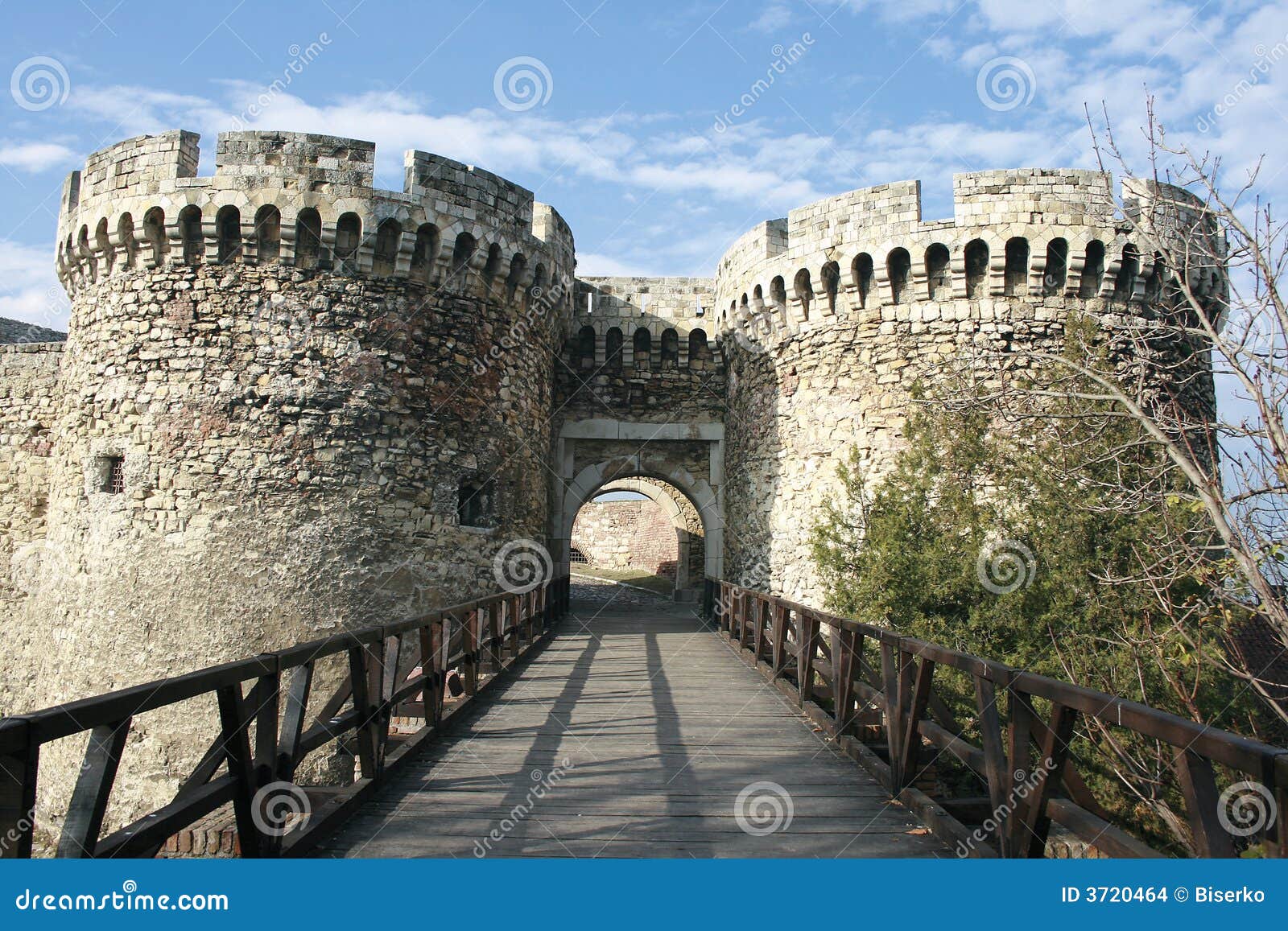 Belgrade fortress stock photo. Image of europe, camelot - 3720464