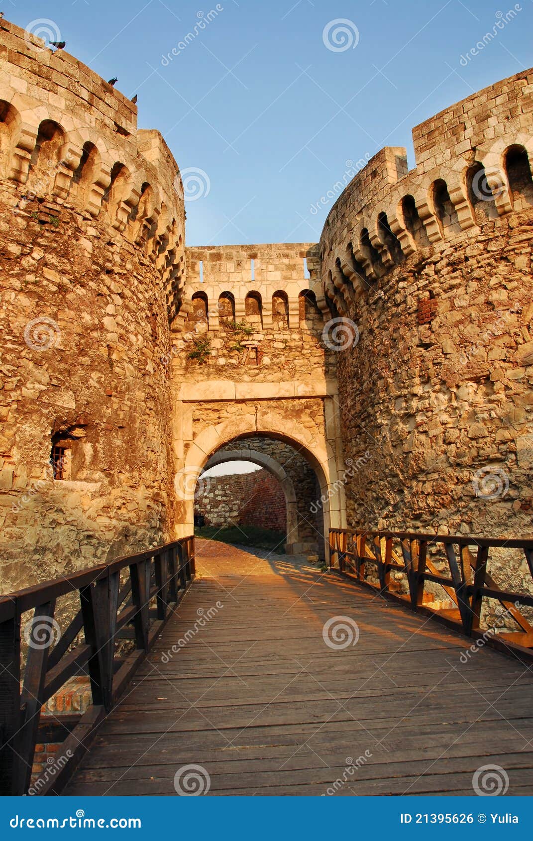 Belgrade fortress gate stock photo. Image of medieval - 21395626