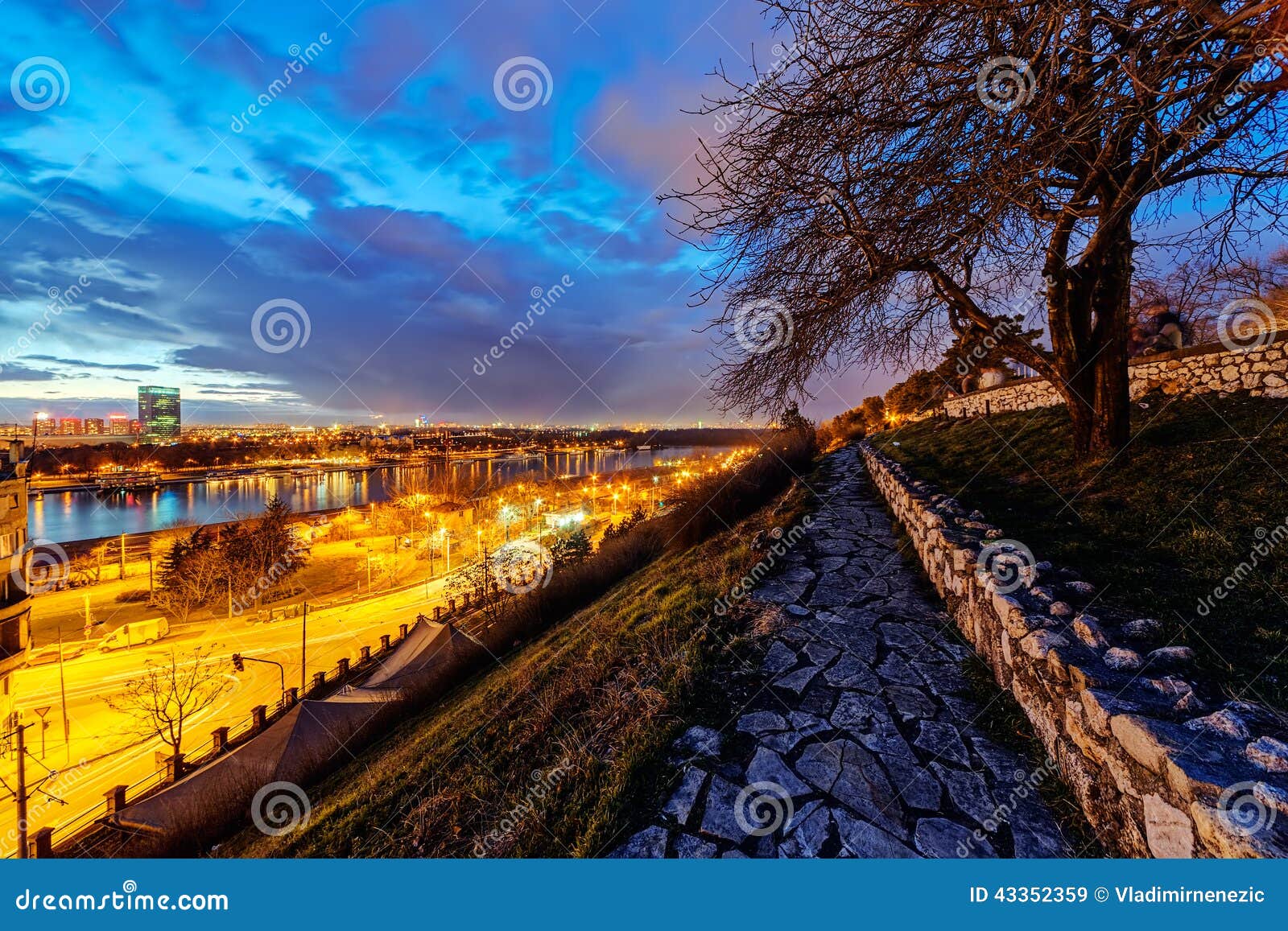 Belgrade stock image. Image of landscape, downtown, green - 43352359