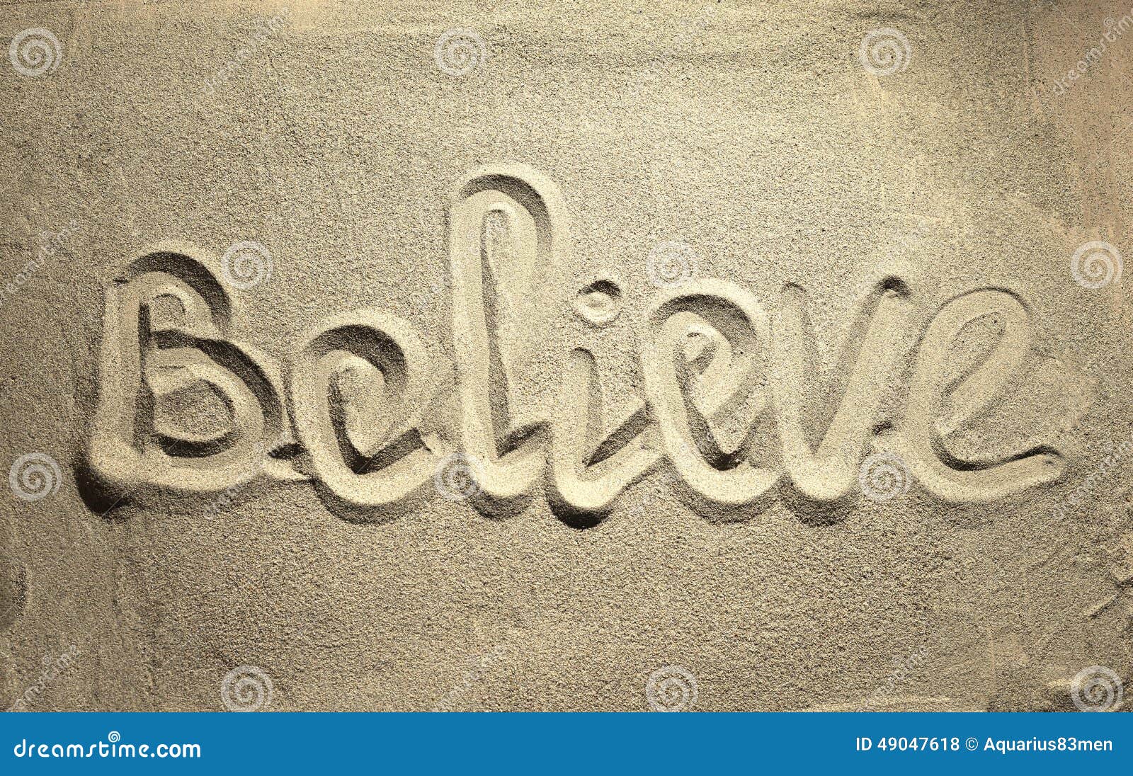 Believe stock photo. Image of letter, believe, concepts - 49047618