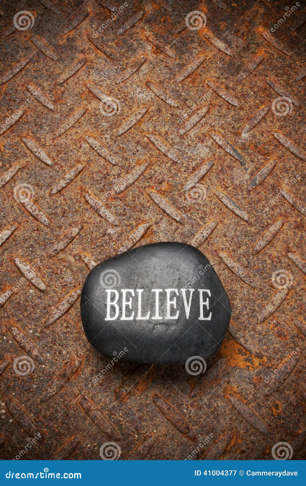 Believe Rock Rusty Background Stock Image - Image of sprituality ...