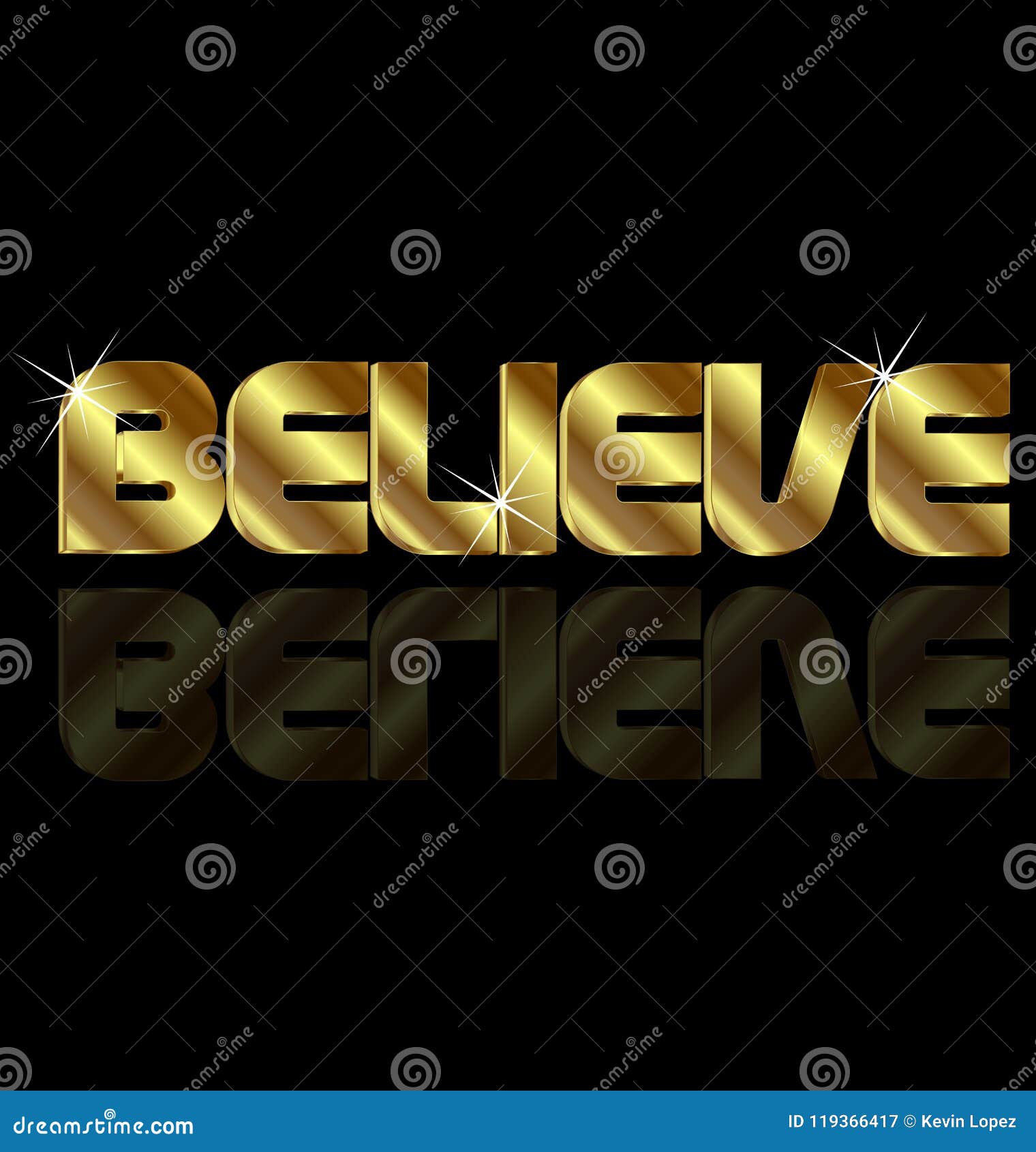 Believe Word Concept Vector Stock Vector - Illustration of letters ...