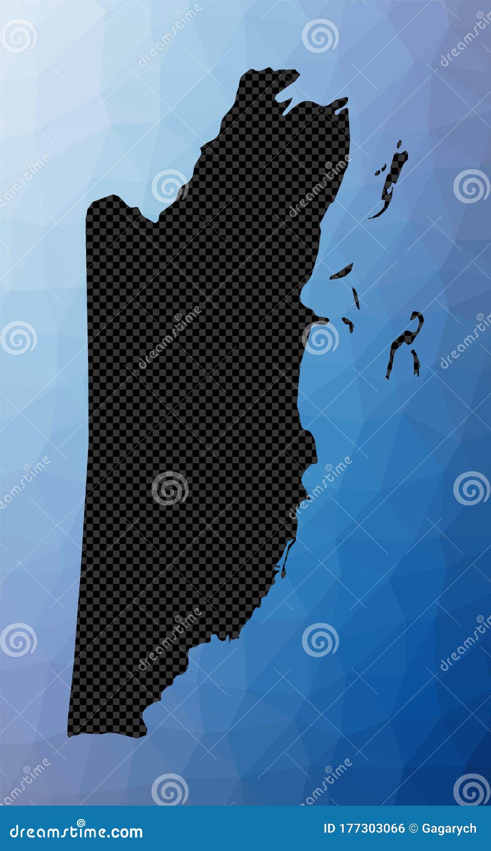 Belize geometric map. stock vector. Illustration of infographic - 177303066
