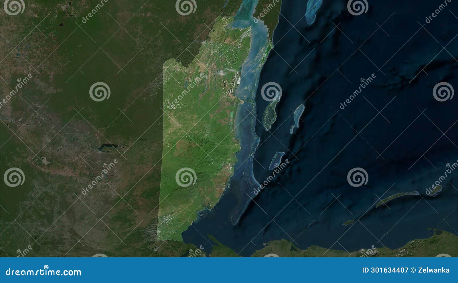 Belize Highlighted. High-res Satellite Stock Illustration ... Belize Highlighted. High-res Satellite Stock Illustration ...