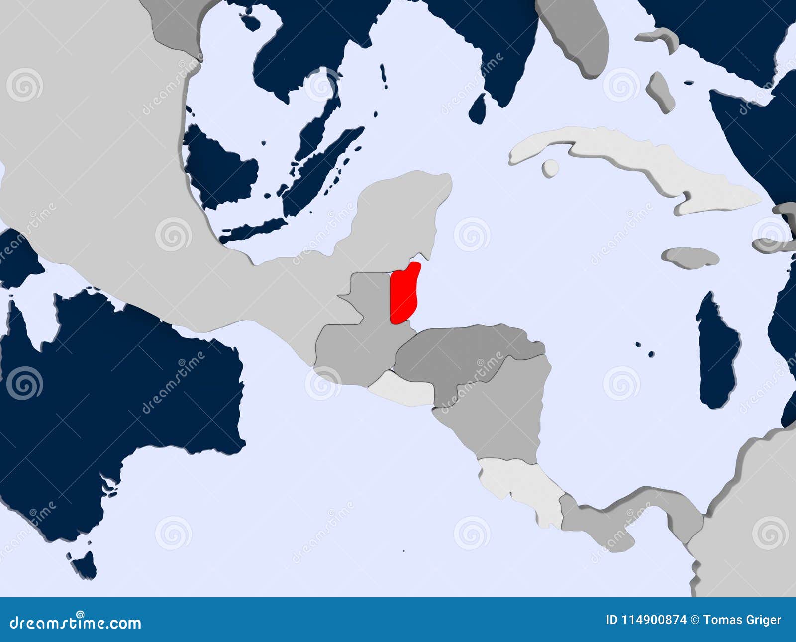 Map of Belize stock photo. Image of symbol, translucent - 114900874