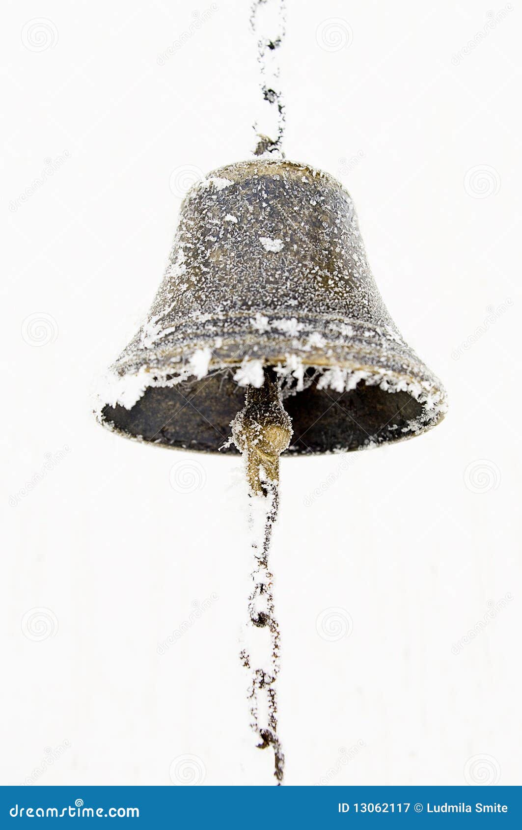 The bell. stock image. Image of winter, frost, weather - 13062117
