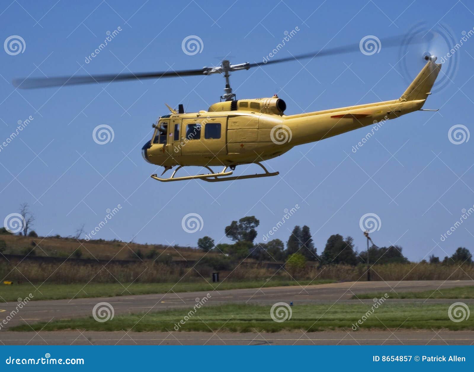 Bell 205 - UH-1D-BF Iroquois Stock Image - Image of noise, iroquois ...
