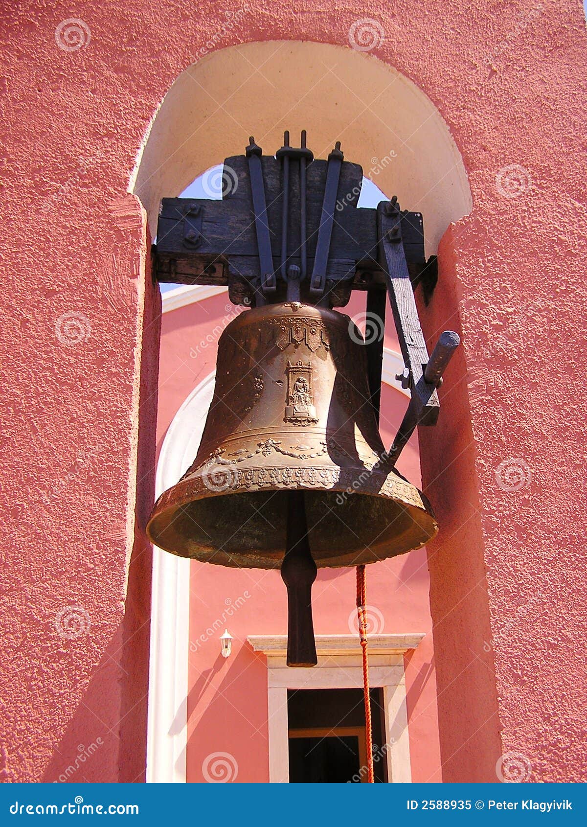 Bell stock image. Image of bell, church, bronze, worship - 2588935