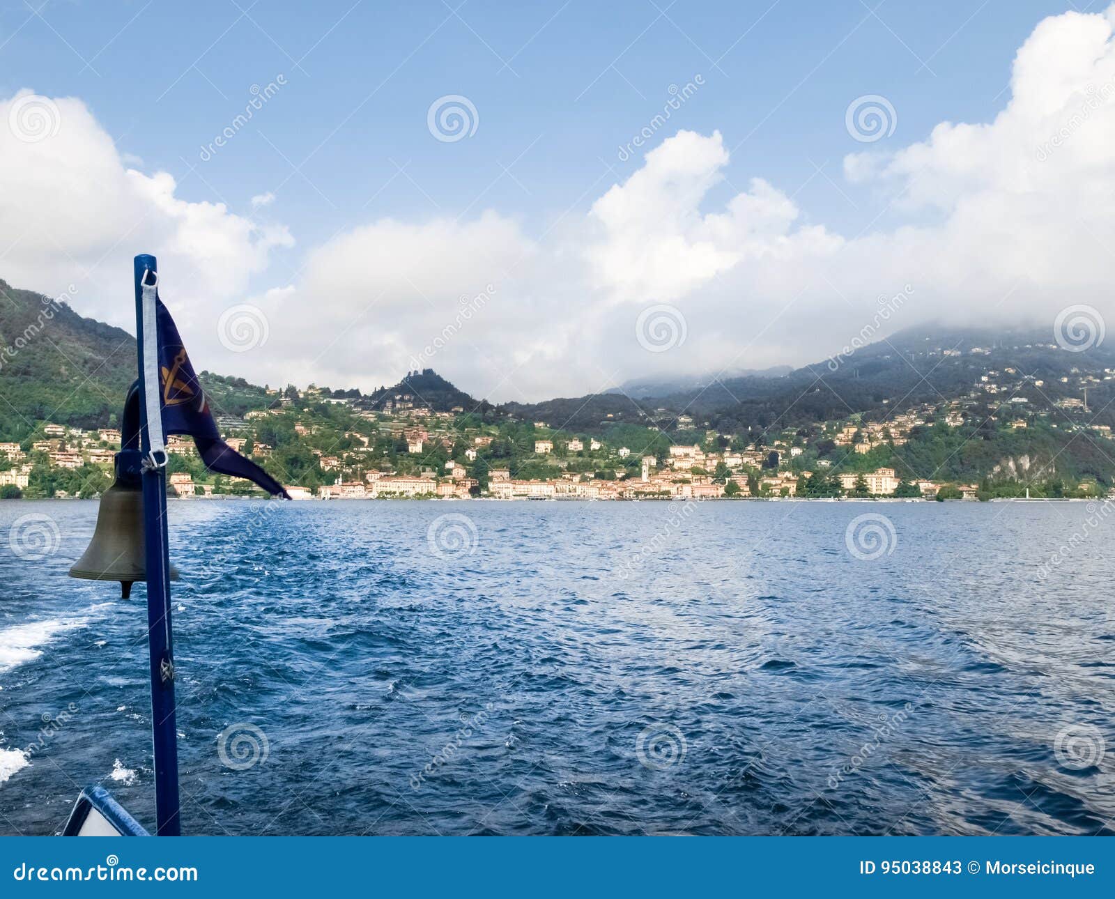 Bell boating stock image. Image of ship, blue, adventure - 95038843