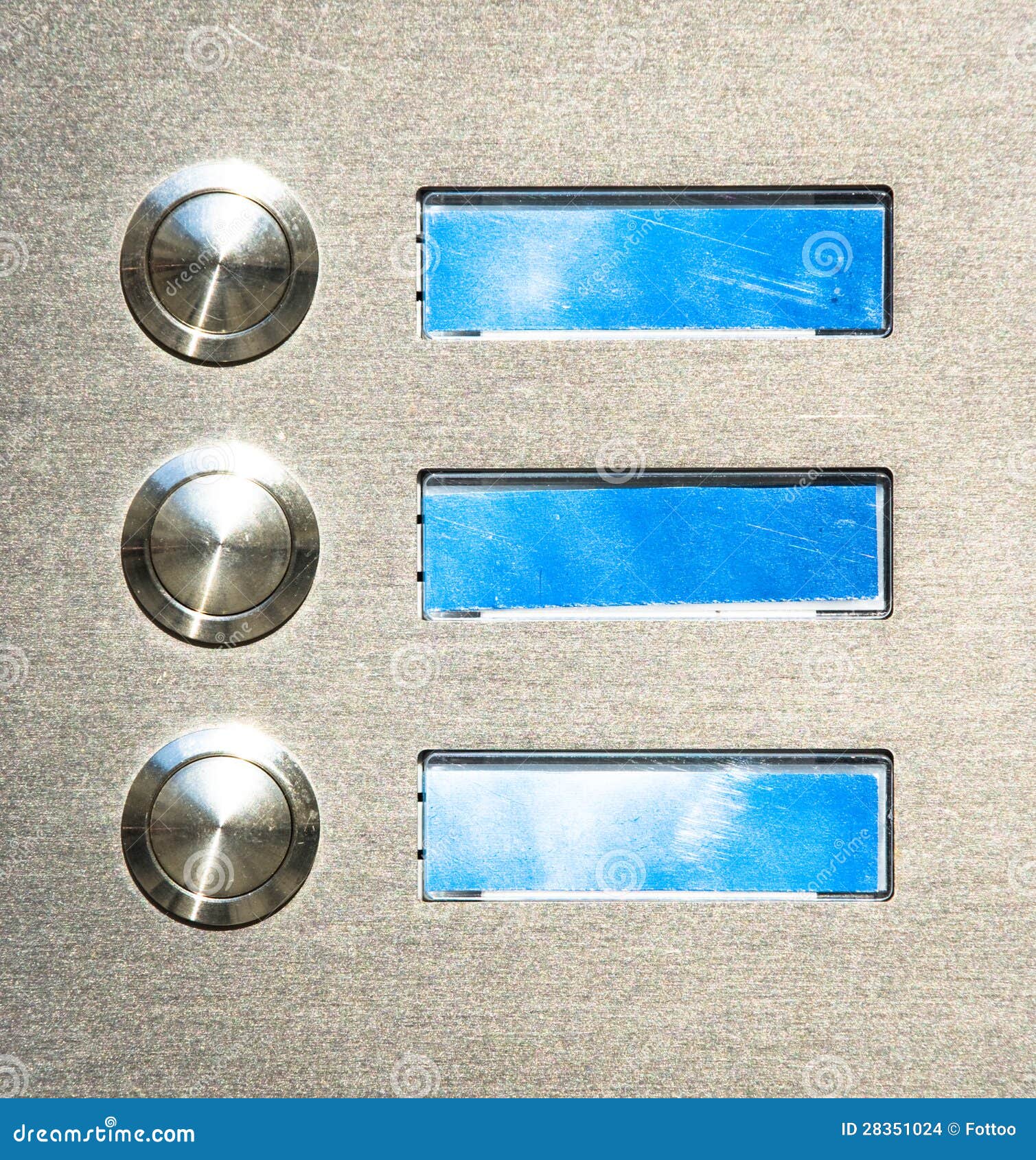 Bell button stock photo. Image of empty, doorbell, metallic - 28351024