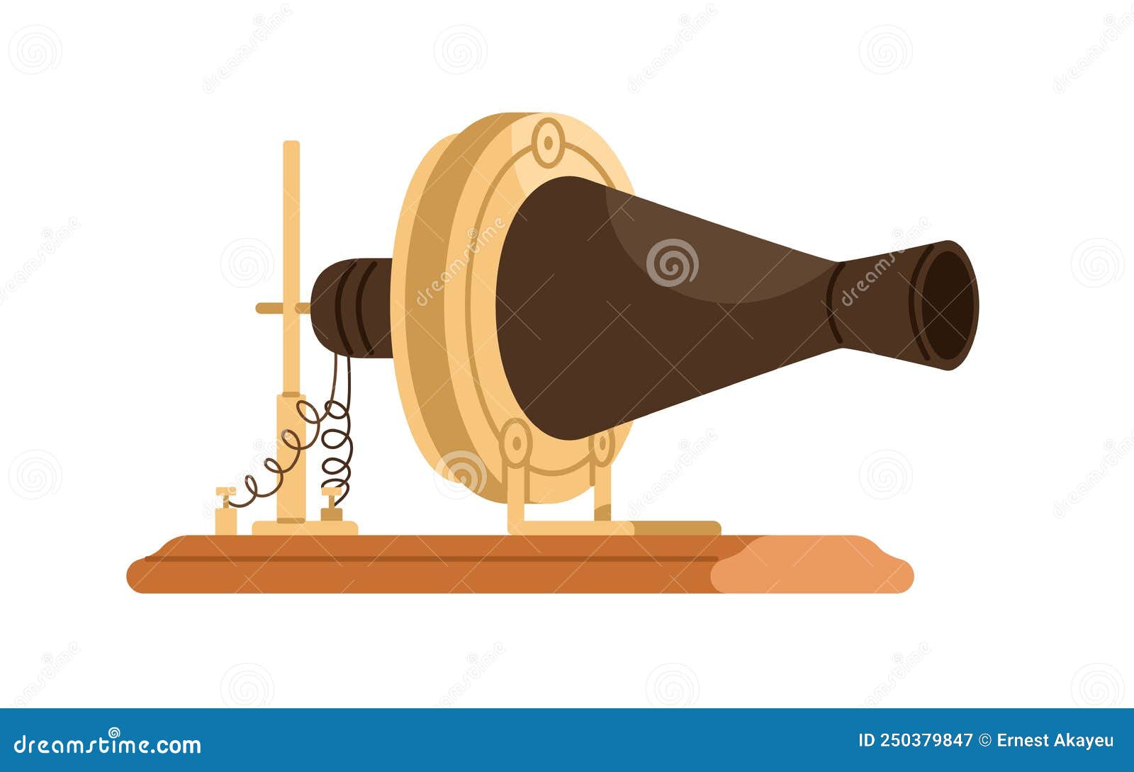 Bell Centennial Transmitter. Vintage Telephone, First Model of 1876 ...