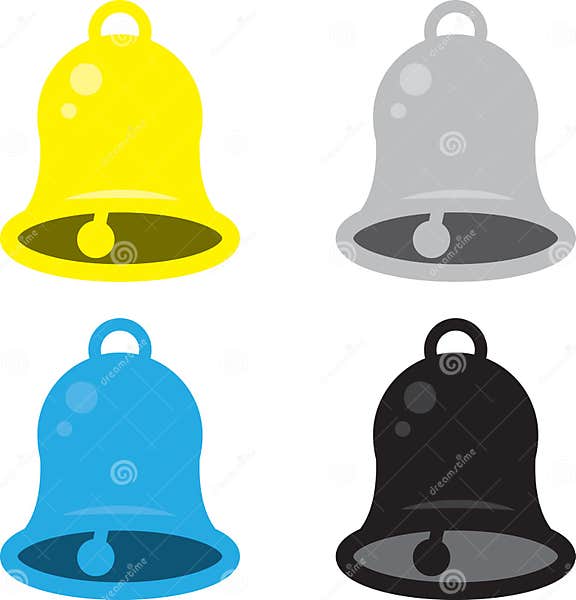 Bell Colors stock vector. Illustration of bells, phone - 42400927