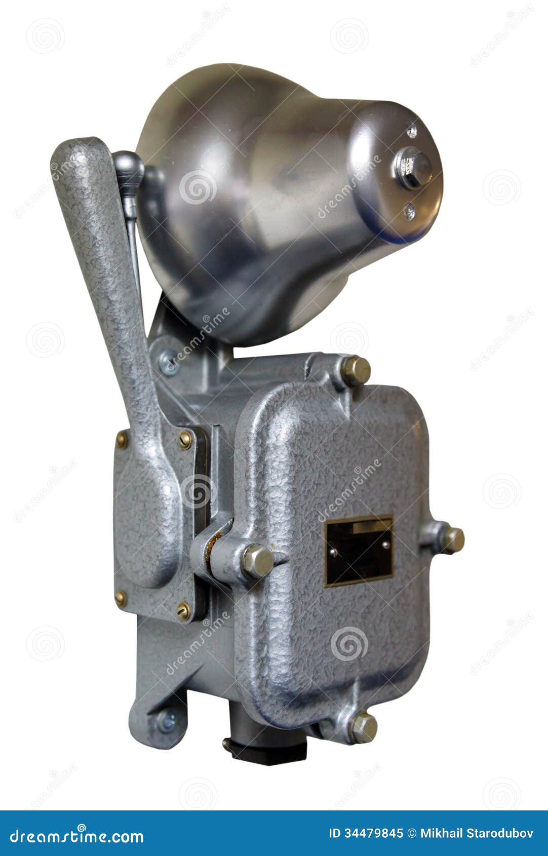 Bell in a diesel submarine stock image. Image of history - 34479845