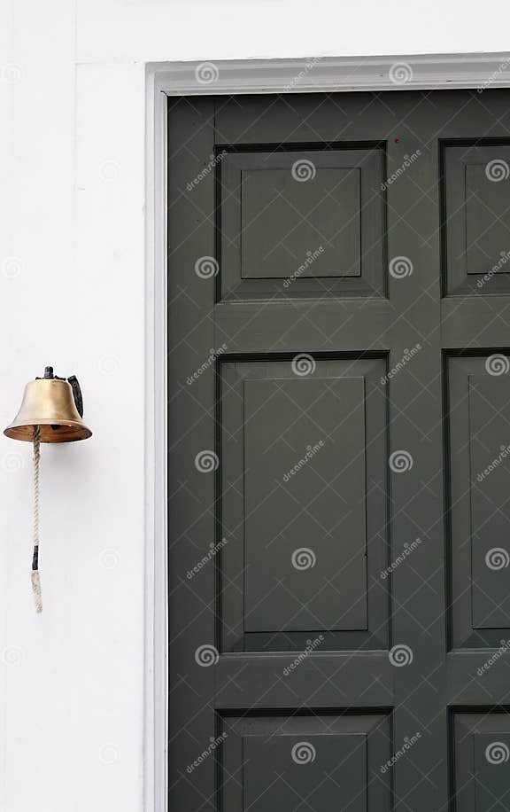 Bell and Door stock photo. Image of door, access, entranceway - 4843976