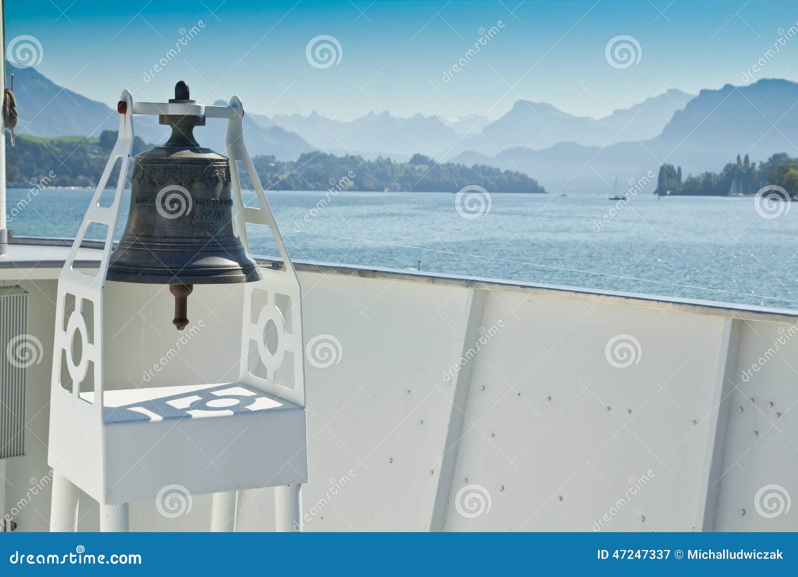 Bell on a Ferry in Switzerland Stock Image - Image of ship, beat: 47247337