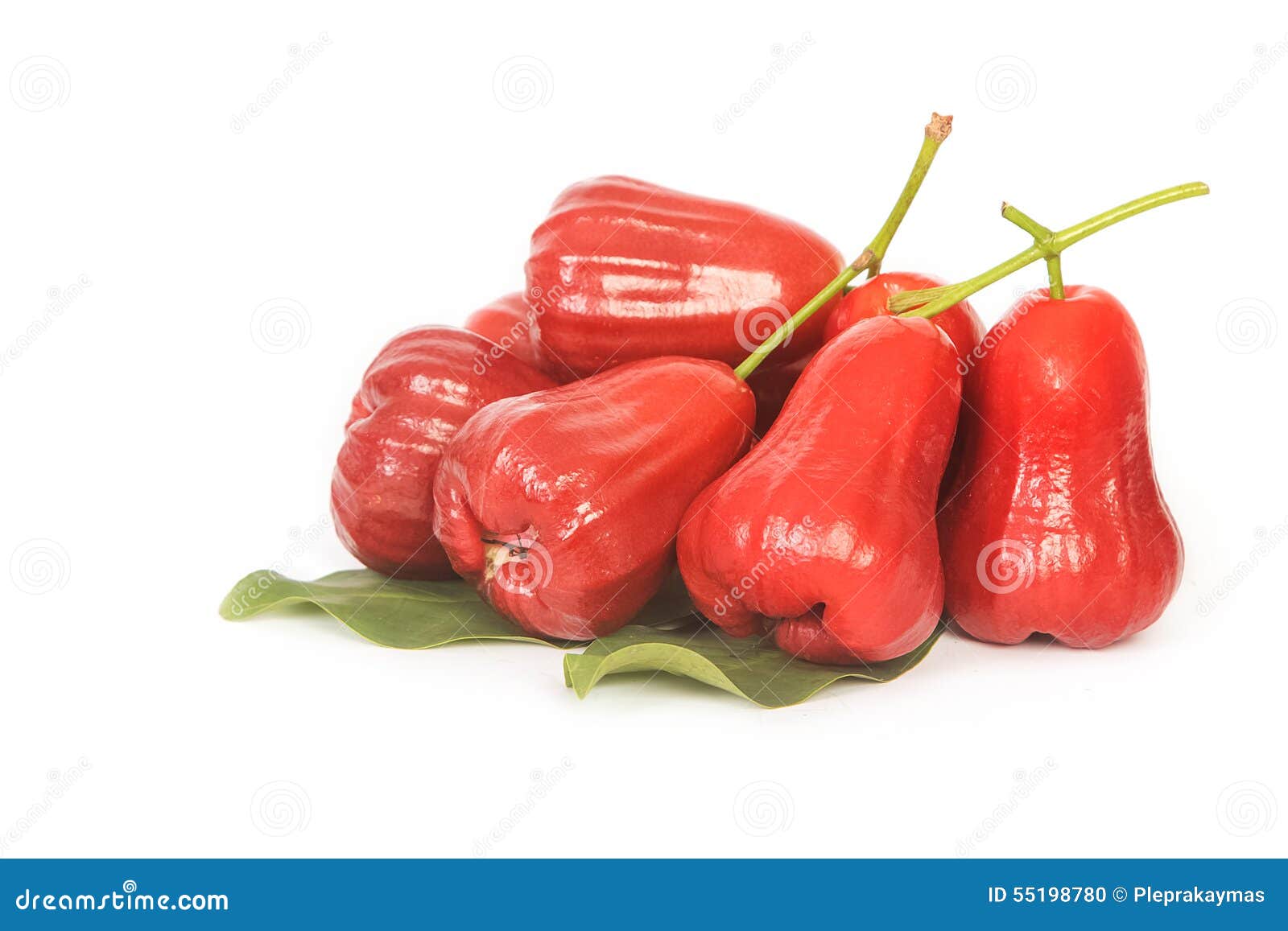 Bell Fruit (syzygium Aqueum) Also Known As Water Apple Royalty-Free ...