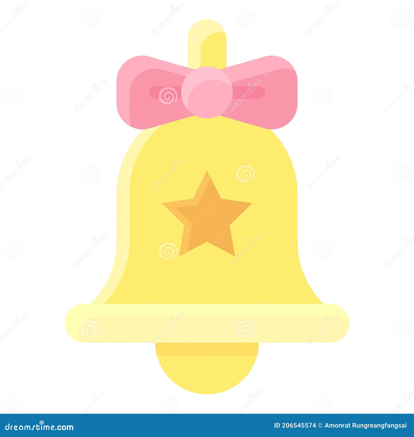 Bell Icon, Birthday Party Related Vector Illustration Stock Vector ...