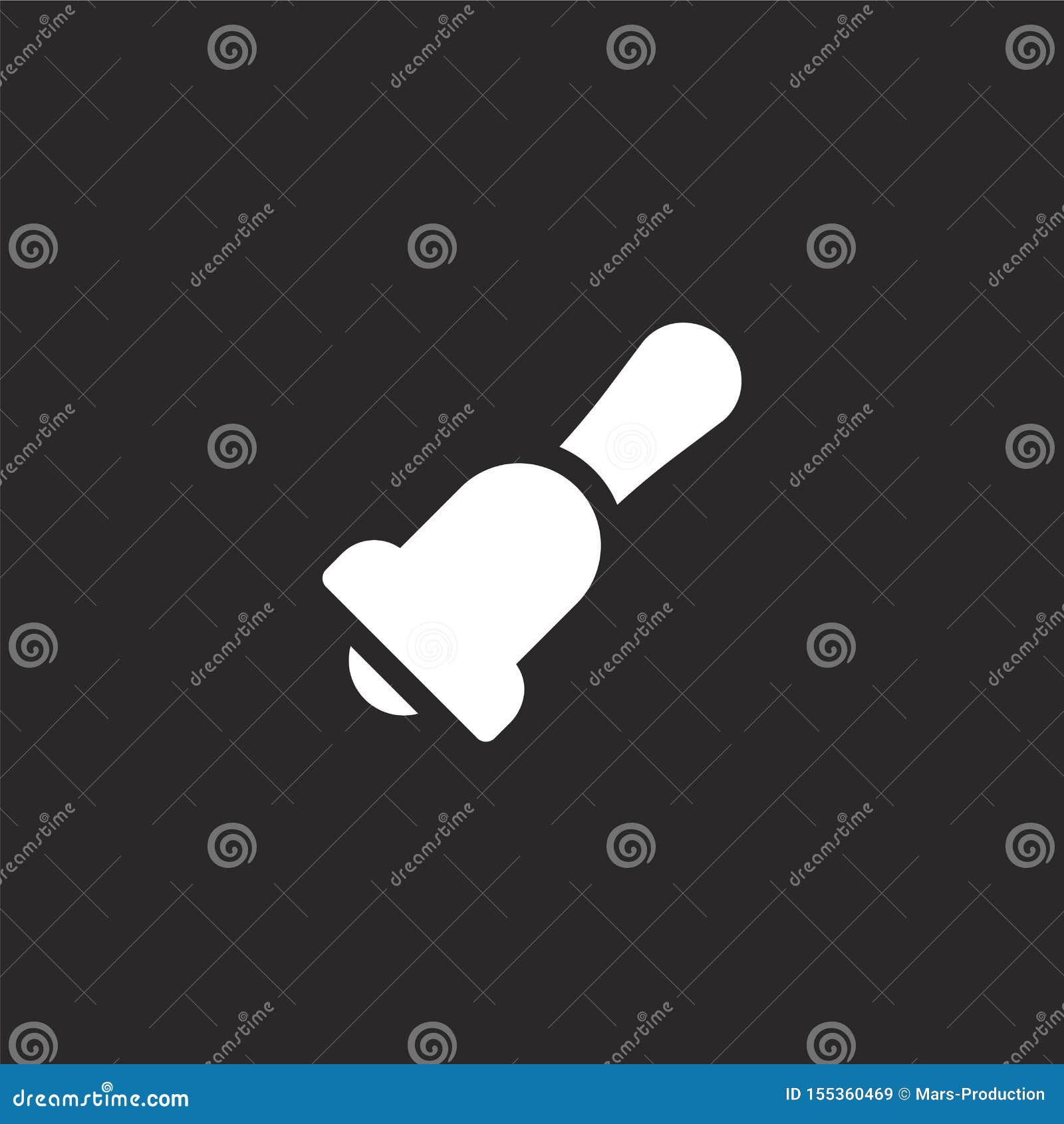 Bell Icon. Filled Bell Icon for Website Design and Mobile, App ...