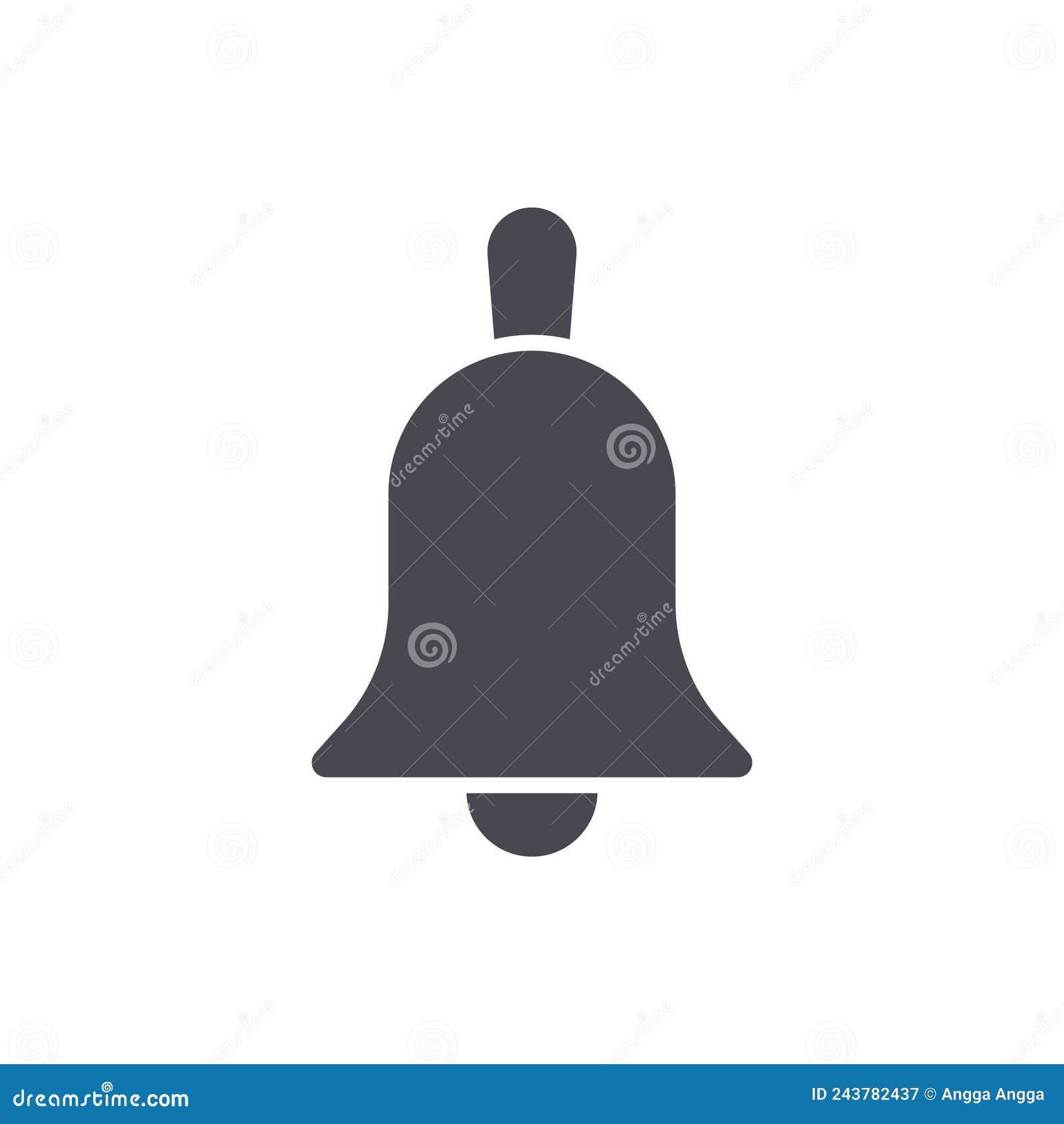 Bell Icon Sign Symbol Logo Vector Stock Vector - Illustration of ...
